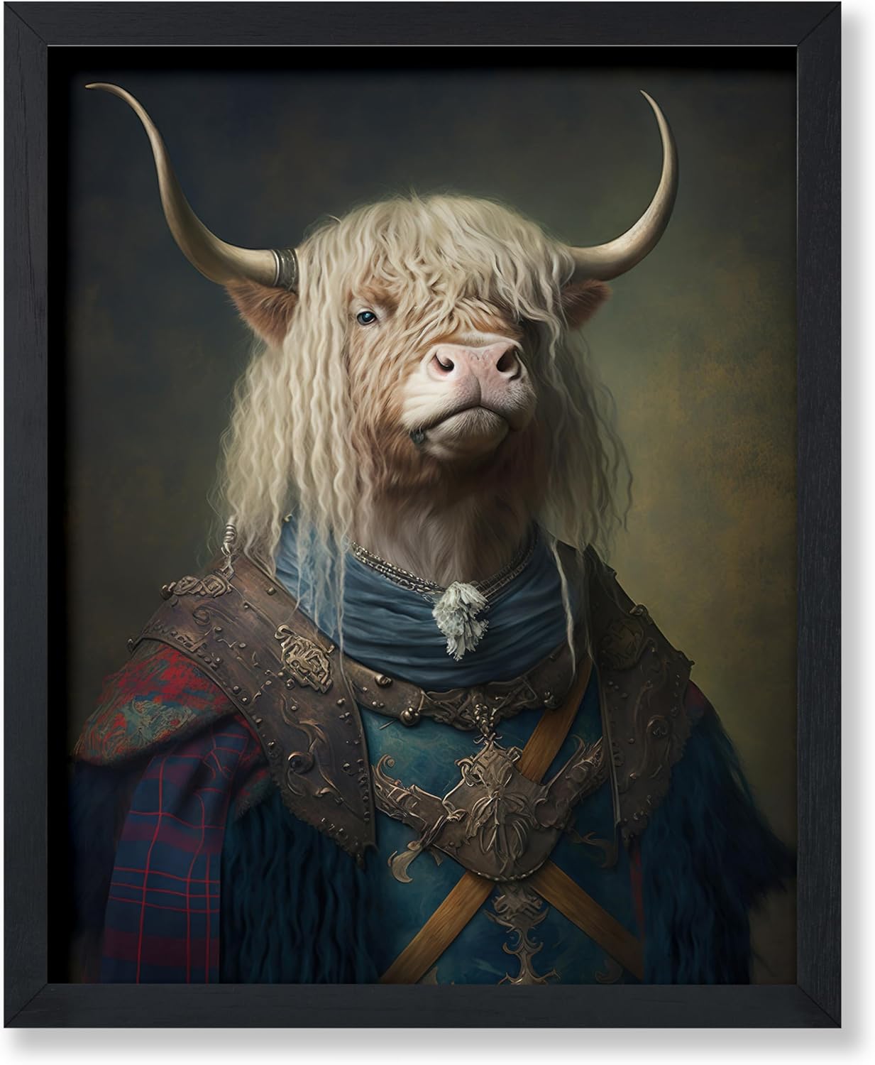ADALE Aristocratic Goat Poster - Renaissance Print - Portrait Art ...