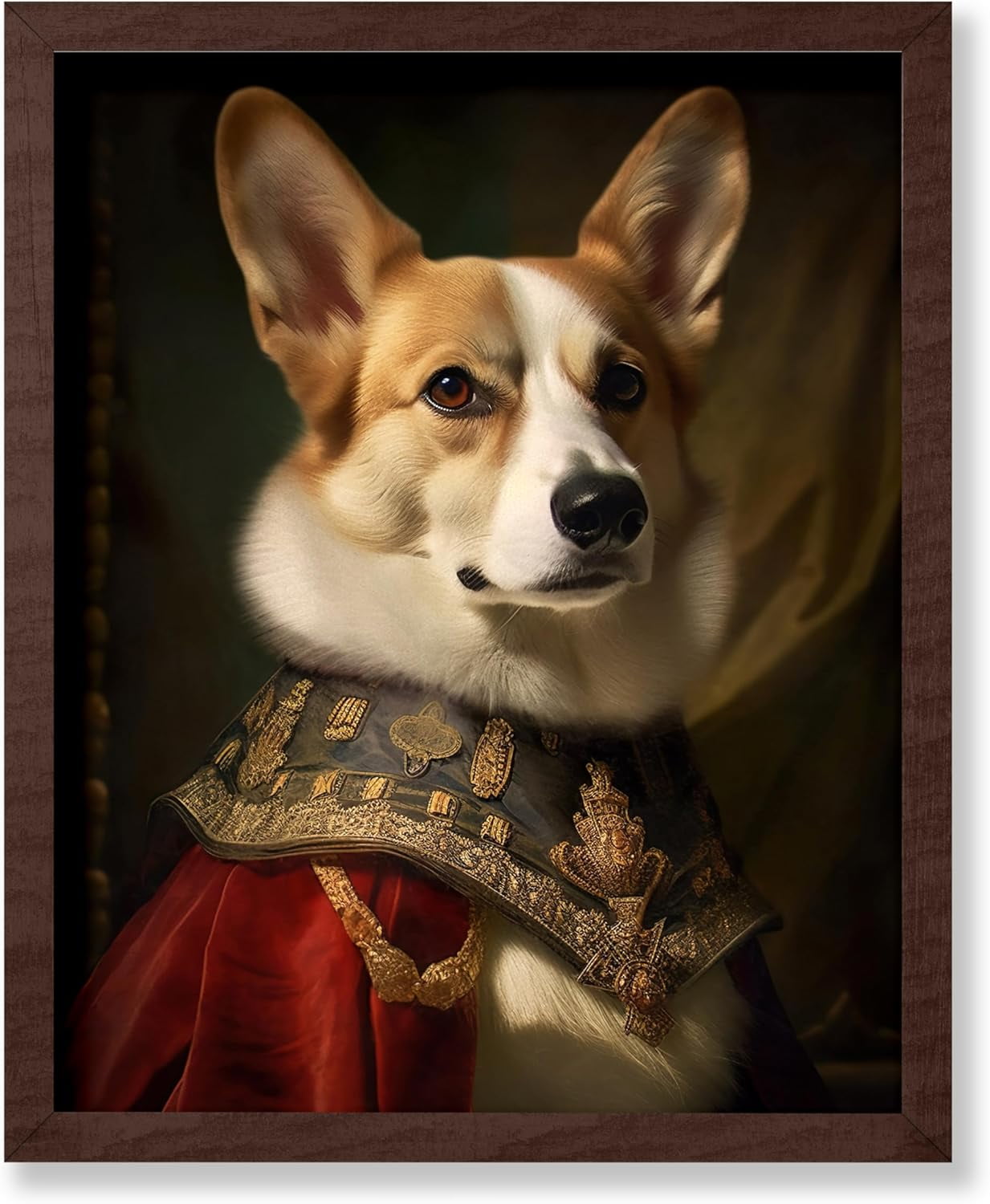 ADALE Aristocratic Goat Poster - Renaissance Print - Portrait Art ...