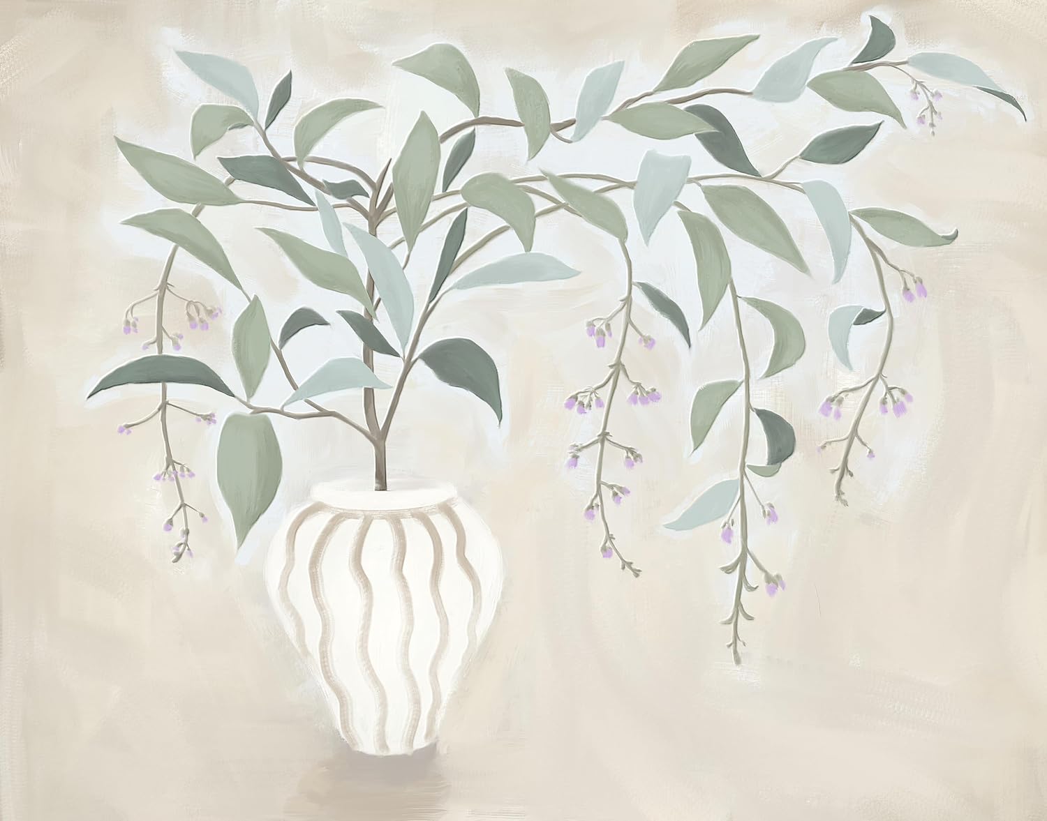 ADALE Black Cat Wall Art, Eclectic Wall Decor, Cute Preppy Cat Poster ...