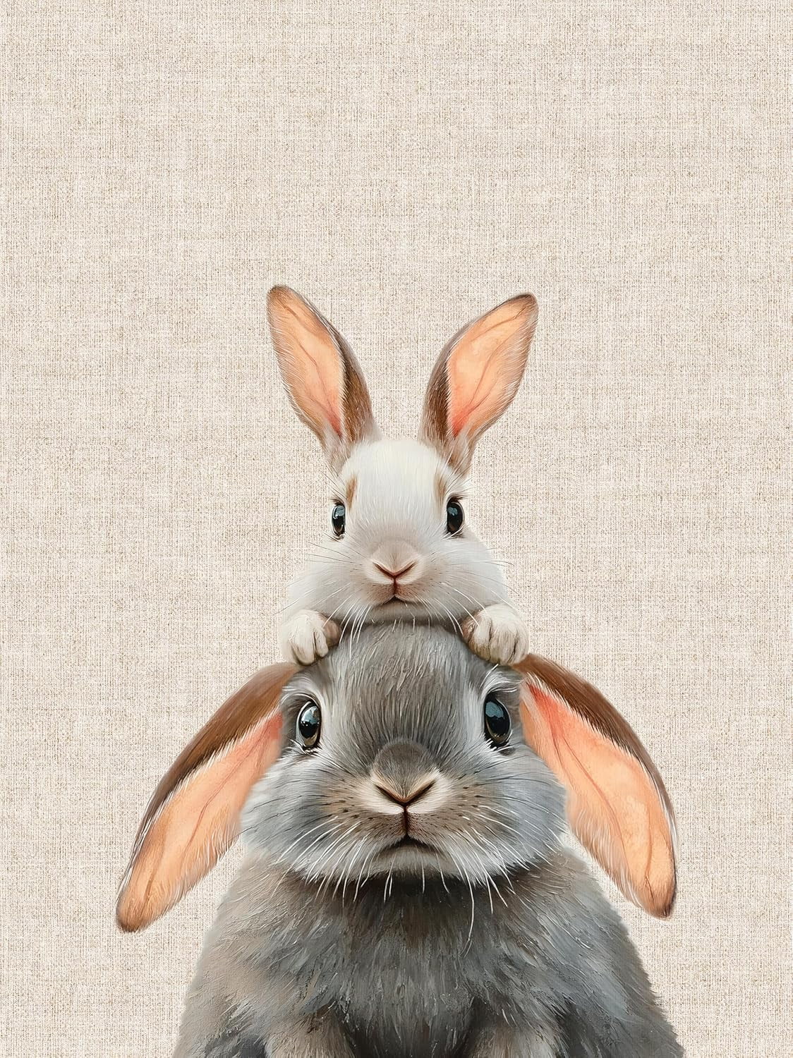 ADALE Black Cat Wall Art, Eclectic Wall Decor, Cute Preppy Cat Poster ...