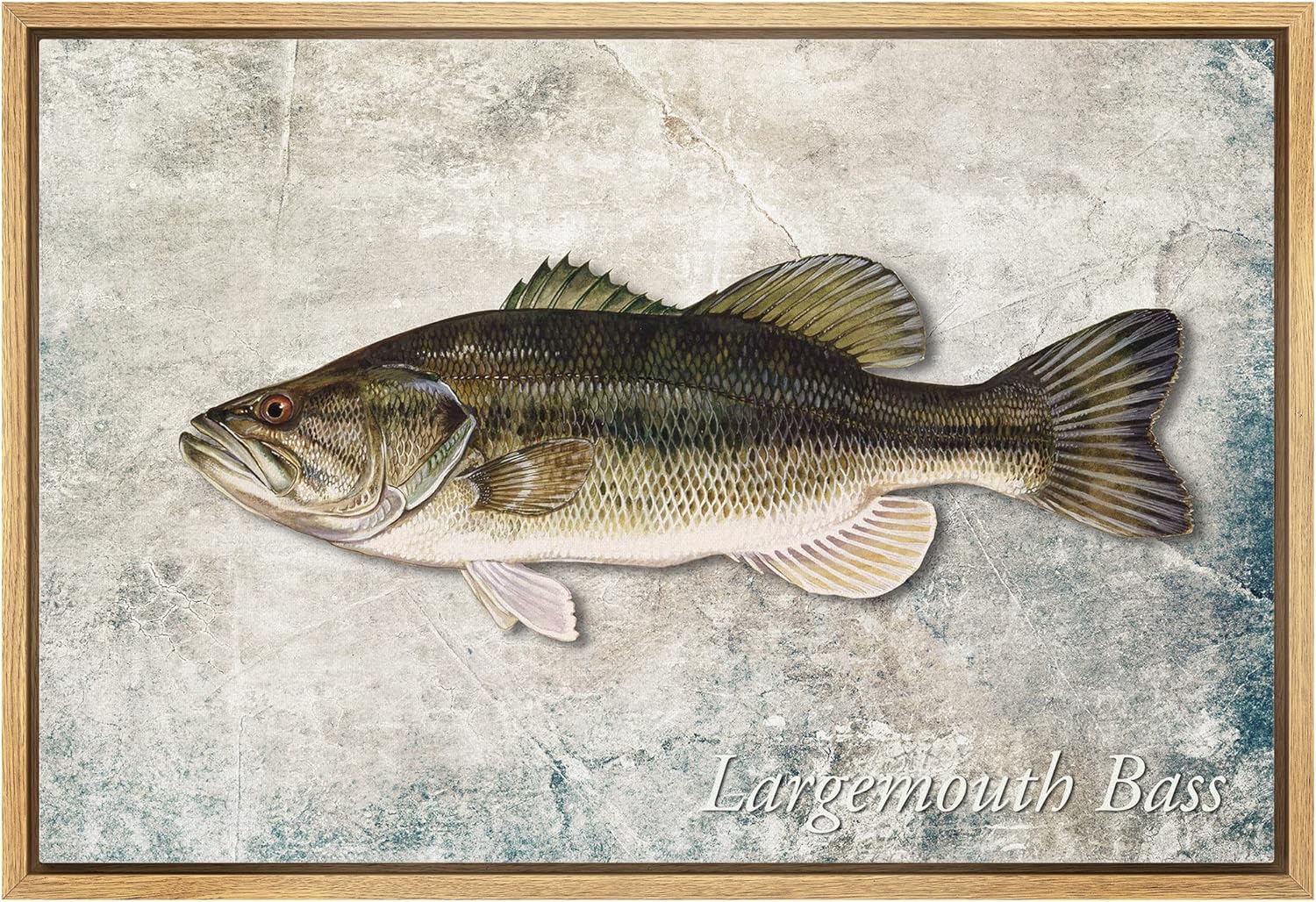 ADALE Canvas Print Wall Art Howling Wolf on Grunge Black Background ...