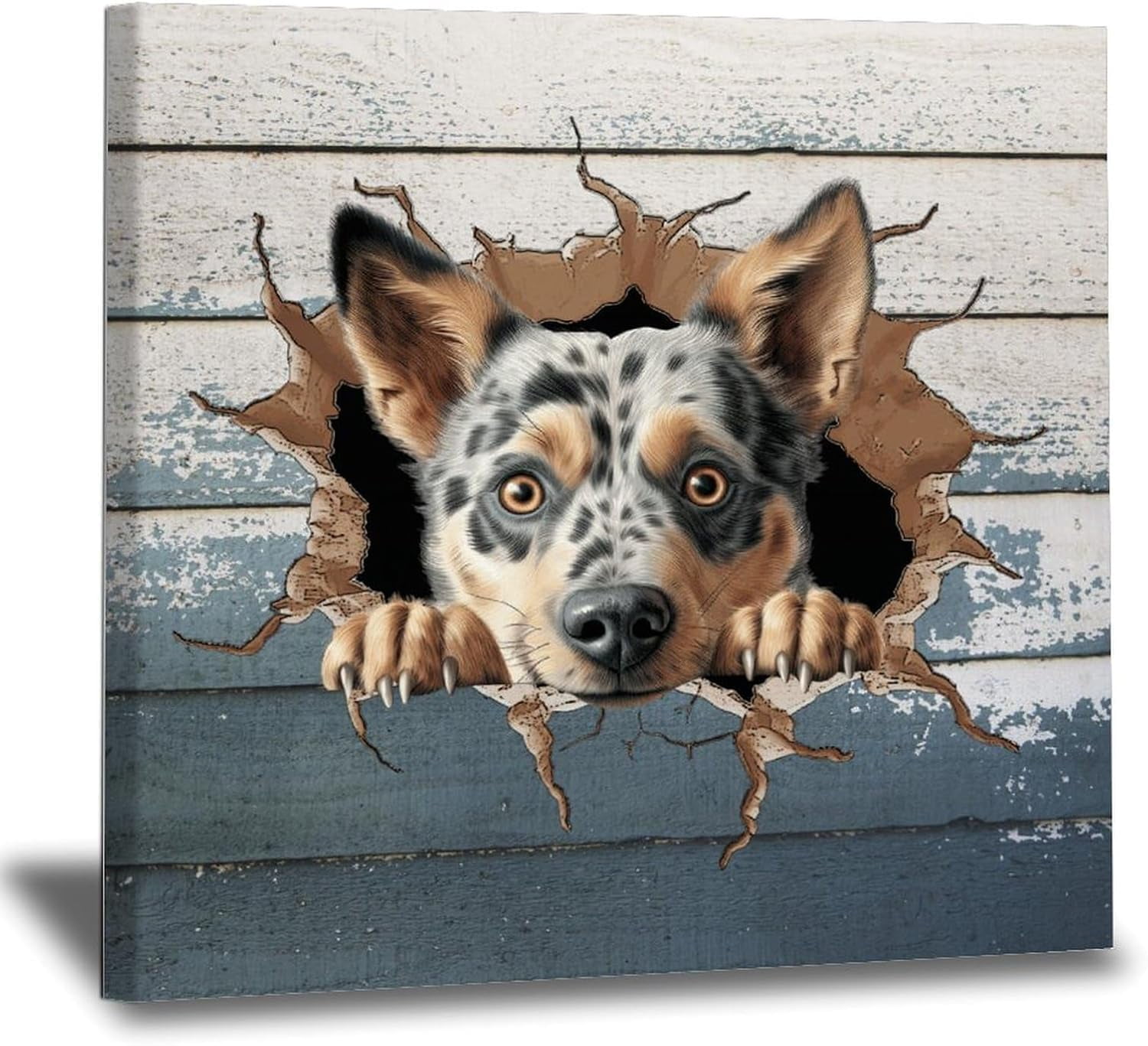 ADALE Canvas Wall Art Beagle Puppy Dog Animal Poster Artwork Beagle ...