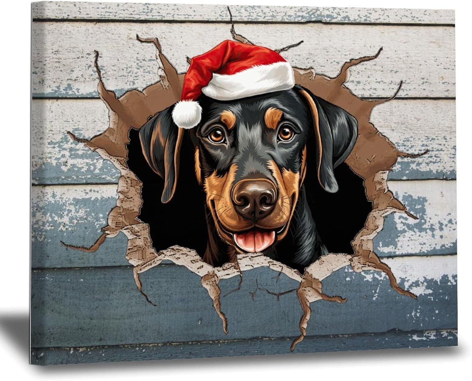 ADALE Canvas Wall Art Beagle Puppy Dog Animal Poster Artwork Beagle ...