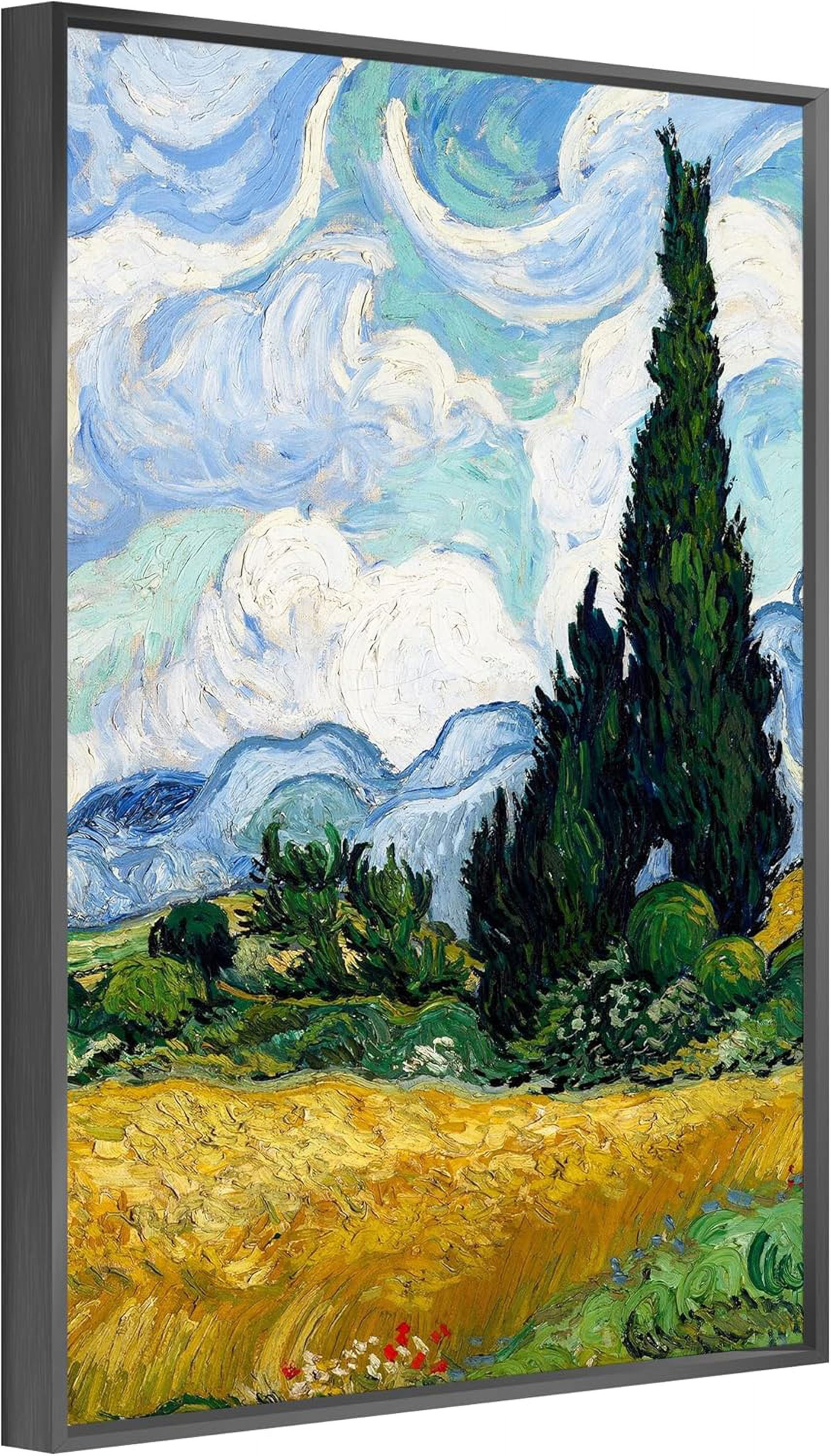 ADALE Canvas Wall Art Famous Oil Paintings, Water Lilies Claude Monet ...