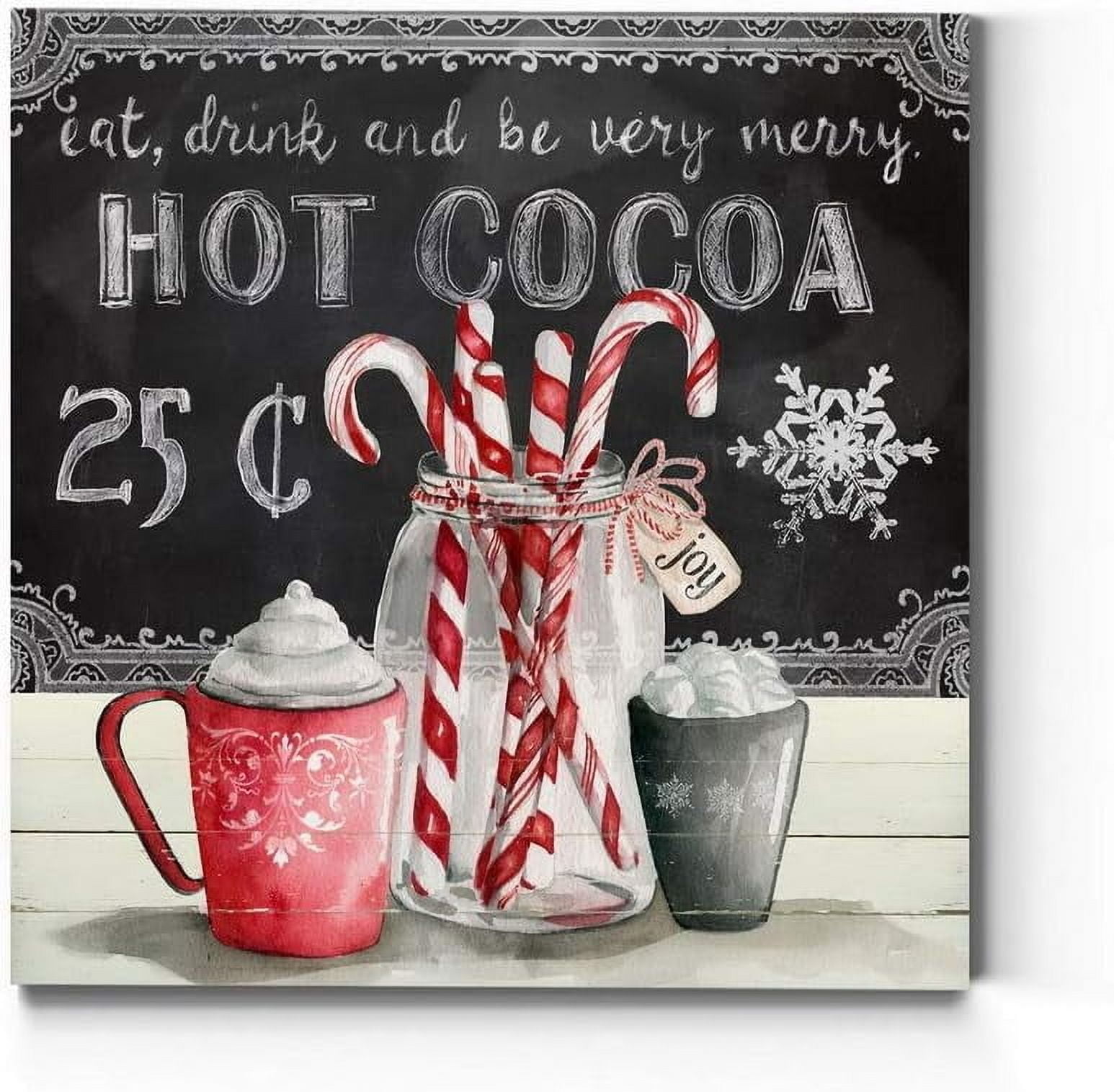 ADALE Christ in a Manger Wall Art, Religious Christmas, Jesus, Mary, and Joseph, Joy to the ...