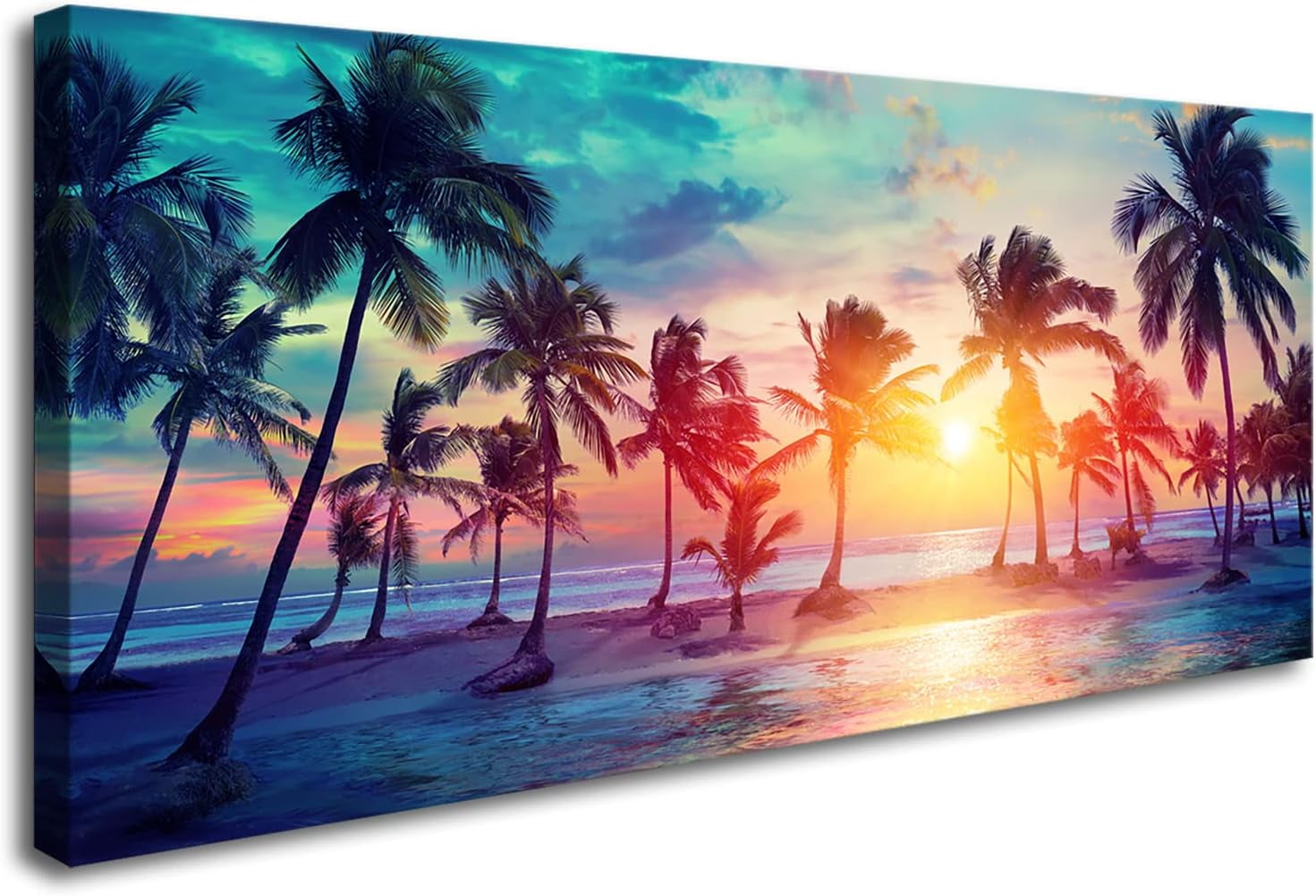 ADALE Christian Wall Art Nature Forest Pictures Wall Decor With God All ...