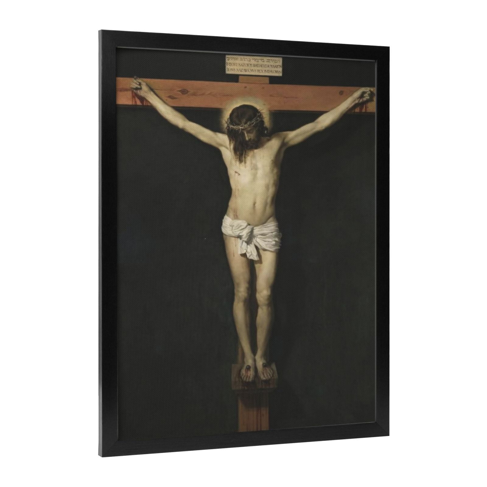 ADALE Crucifixion Jesus Christ Canvas Art Poster And Wall Art Picture ...