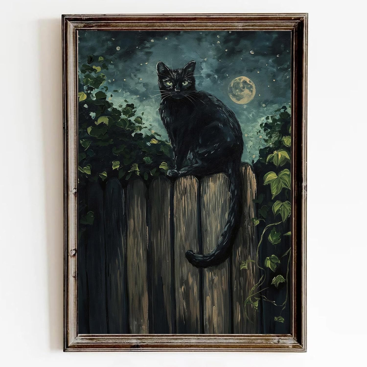 ADALE Dark Raven Print Wall Art Black Crows Picture Black Bird Poster ...