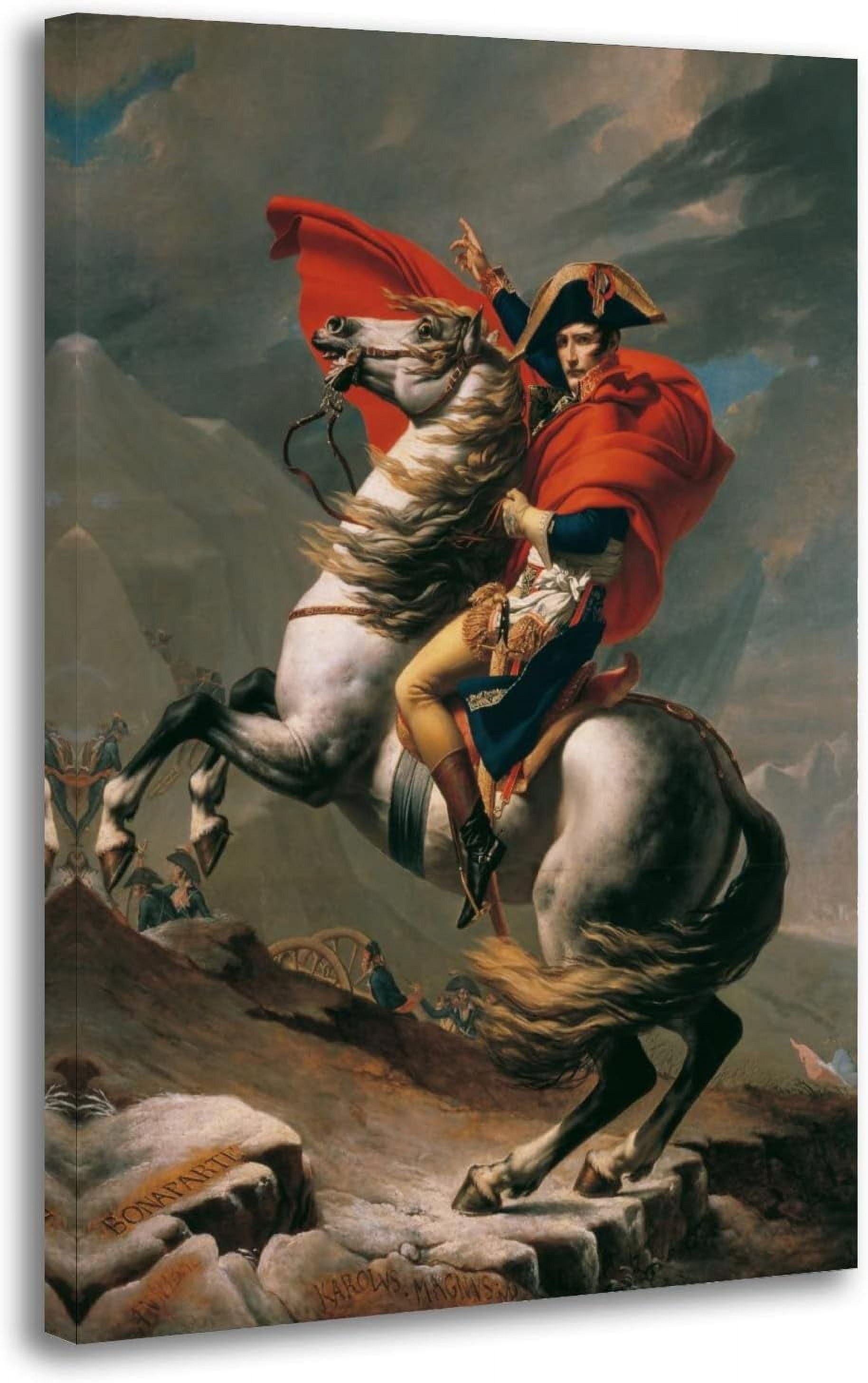 ADALE David Napoleon Bonaparte Canvas Art Poster And Wall Art Picture ...