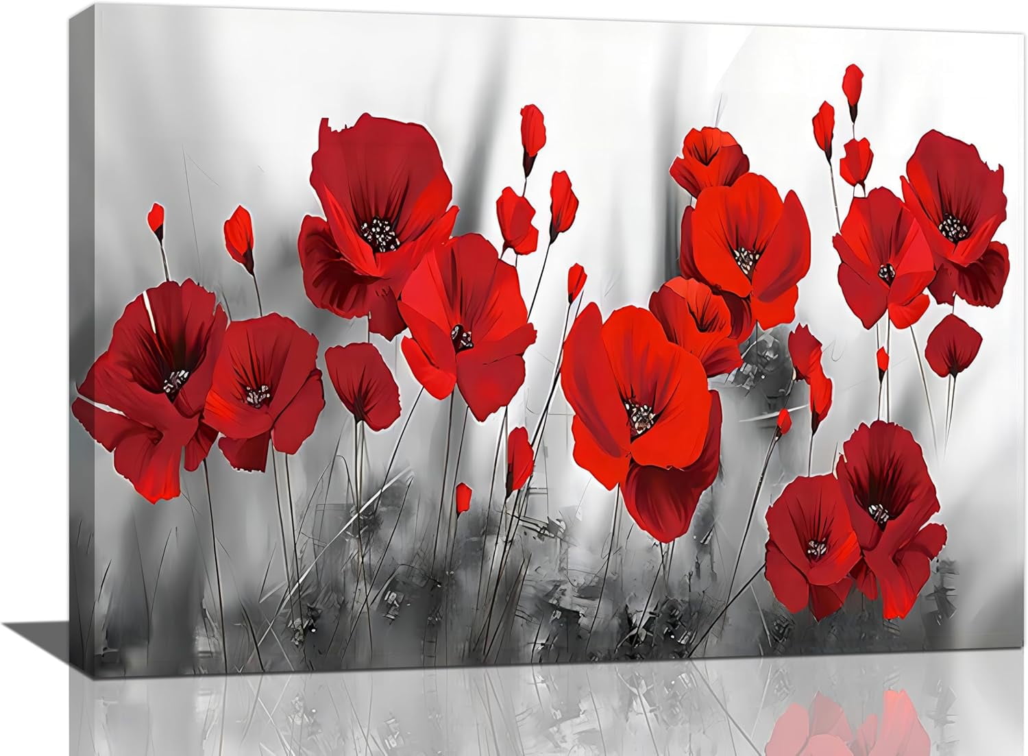 ADALE Farmhouse Animal Wall Art Rustic Pig Cow Canvas Prints Painting ...