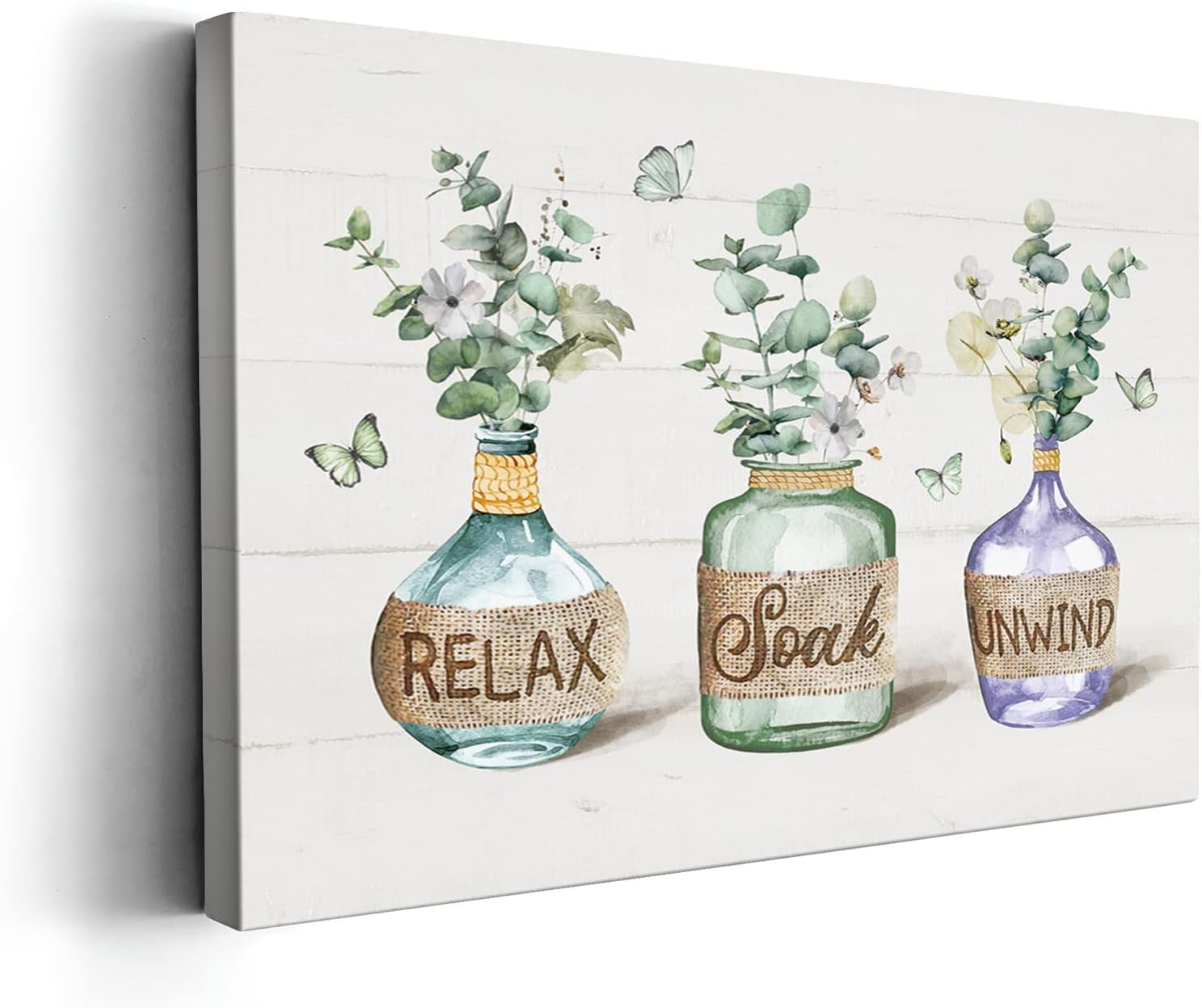 ADALE Farmhouse Animals Cow in Fake Window Wall Art Farmhouse Animals ...