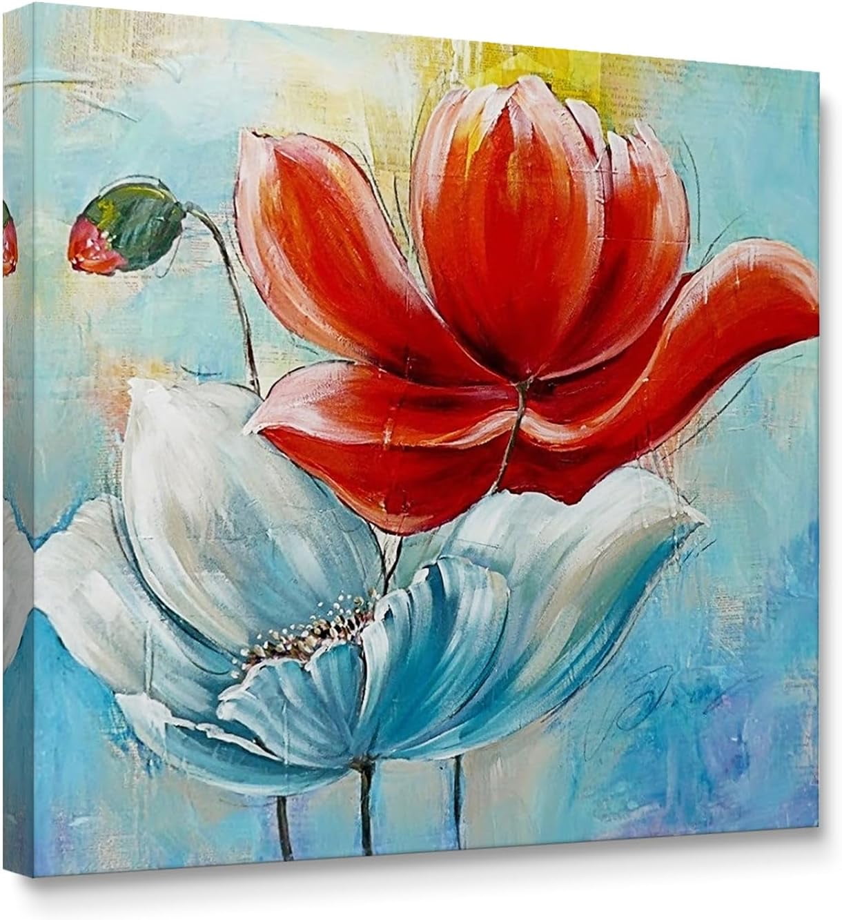 ADALE Farmhouse Deer Wall Art Rustic Wildlife Elk Wall Decor Country ...