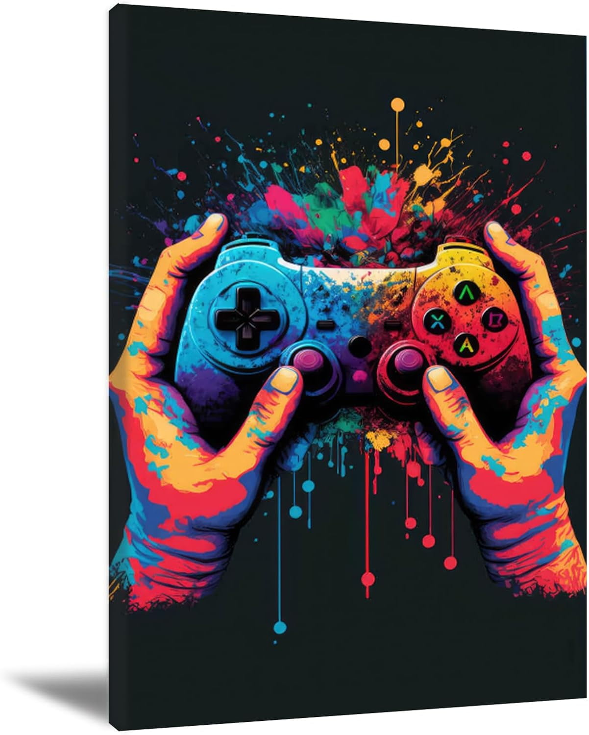 ADALE Game Wall Decor Gaming Art Video Games Posters Gamer Wall Art ...