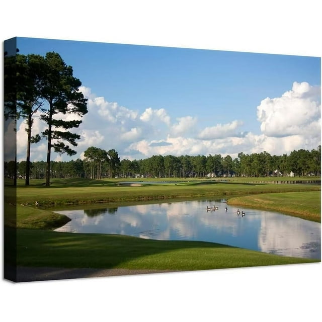 ADALE Golf Poster Wall Art Picture Golf Ball Sport Canvas Prints Wall ...
