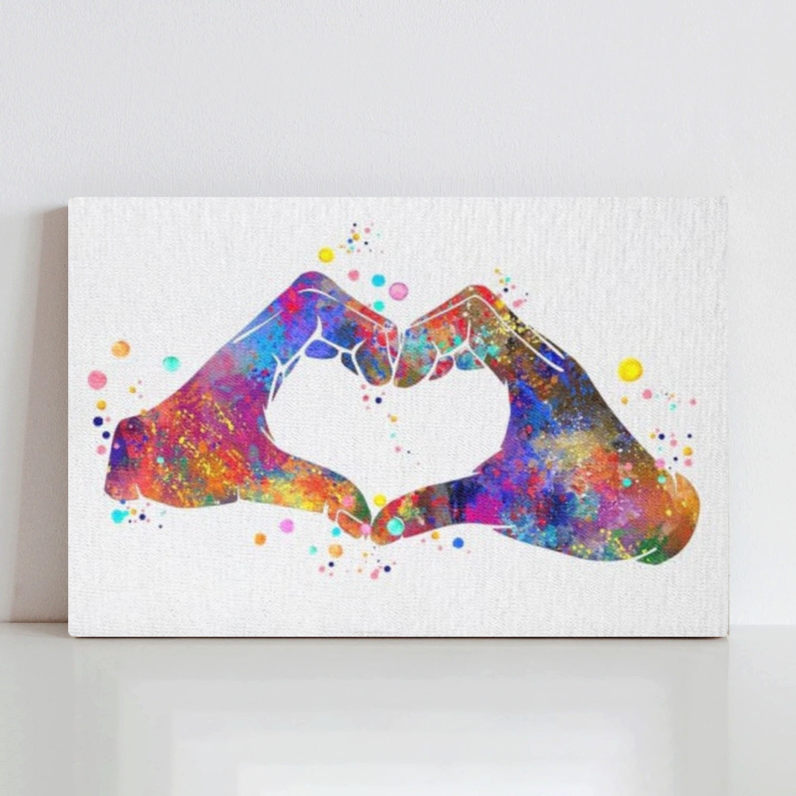 ADALE Heart Hand Gesture Love Symbol Sign Language Peace Love Family ...