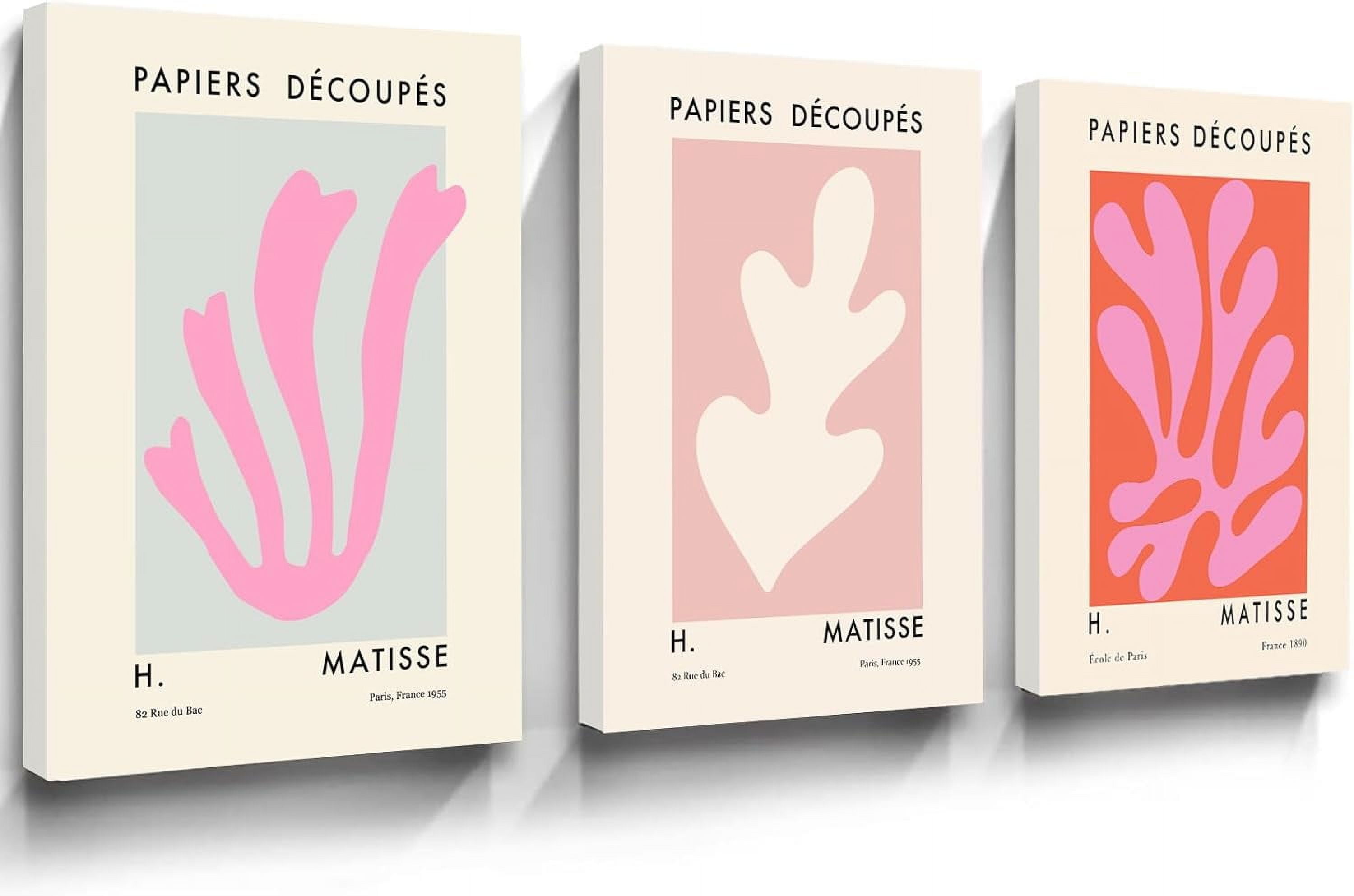 ADALE Henri Matisse Poster Henri Matisse Canvas Wall Art Aesthetic ...