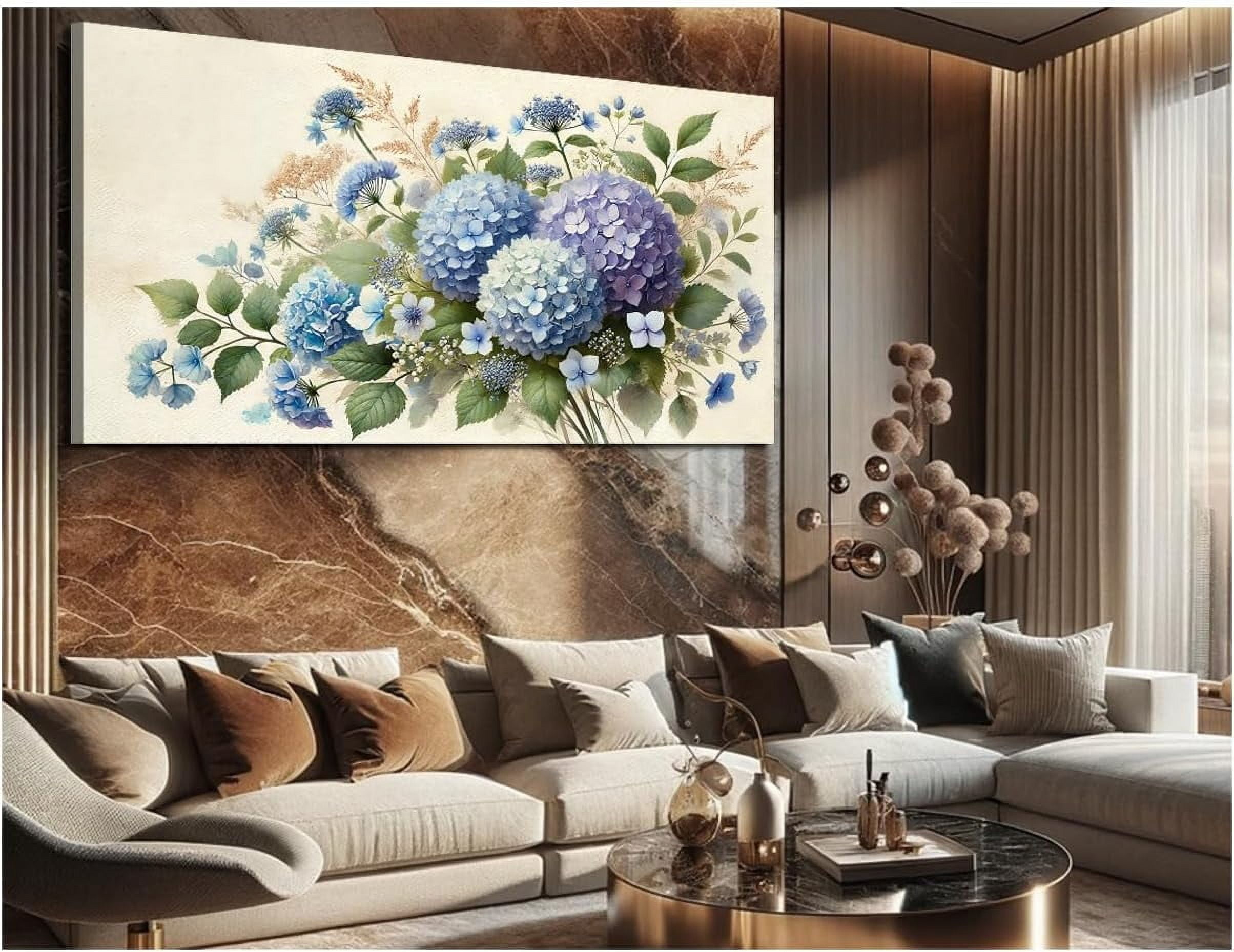 ADALE Highland Cow Wall Art Canvas Scottish Cow Pictures Wall Décor ...