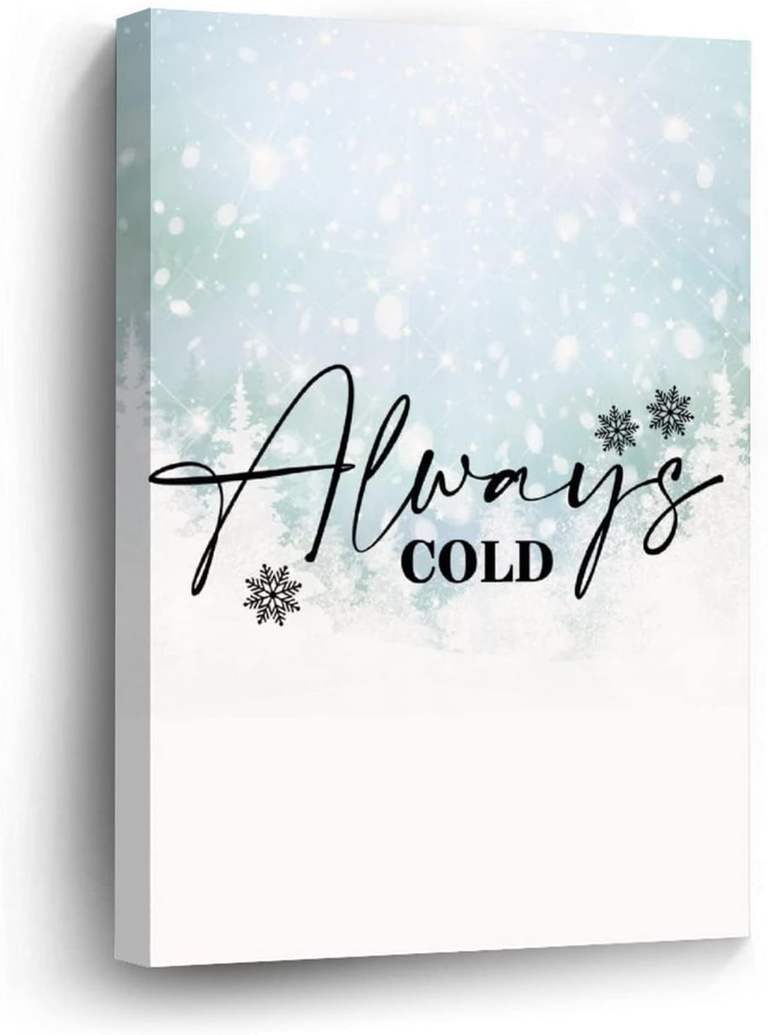 ADALE Holiday Canvas Wall Art Prints Picture with Christmas Quote ...