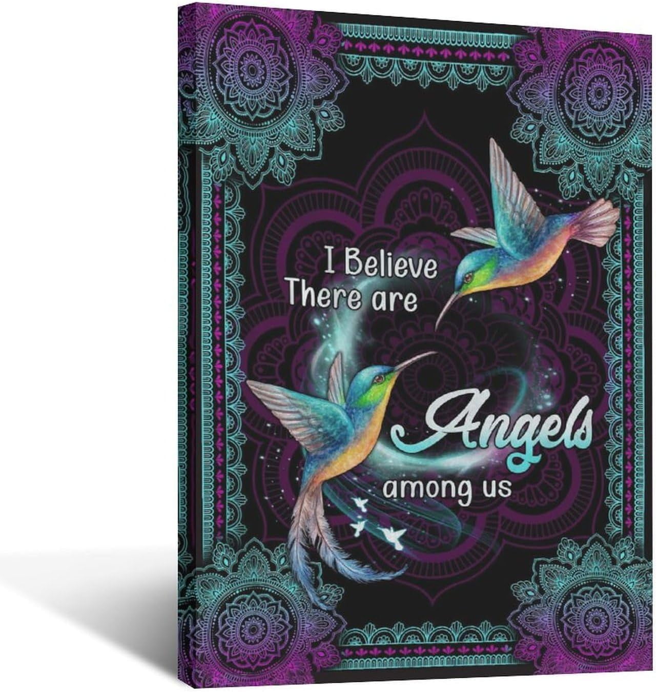 ADALE Hummingbird Wall Art Hummingbird Pictures Wall Decor Farmhouse ...