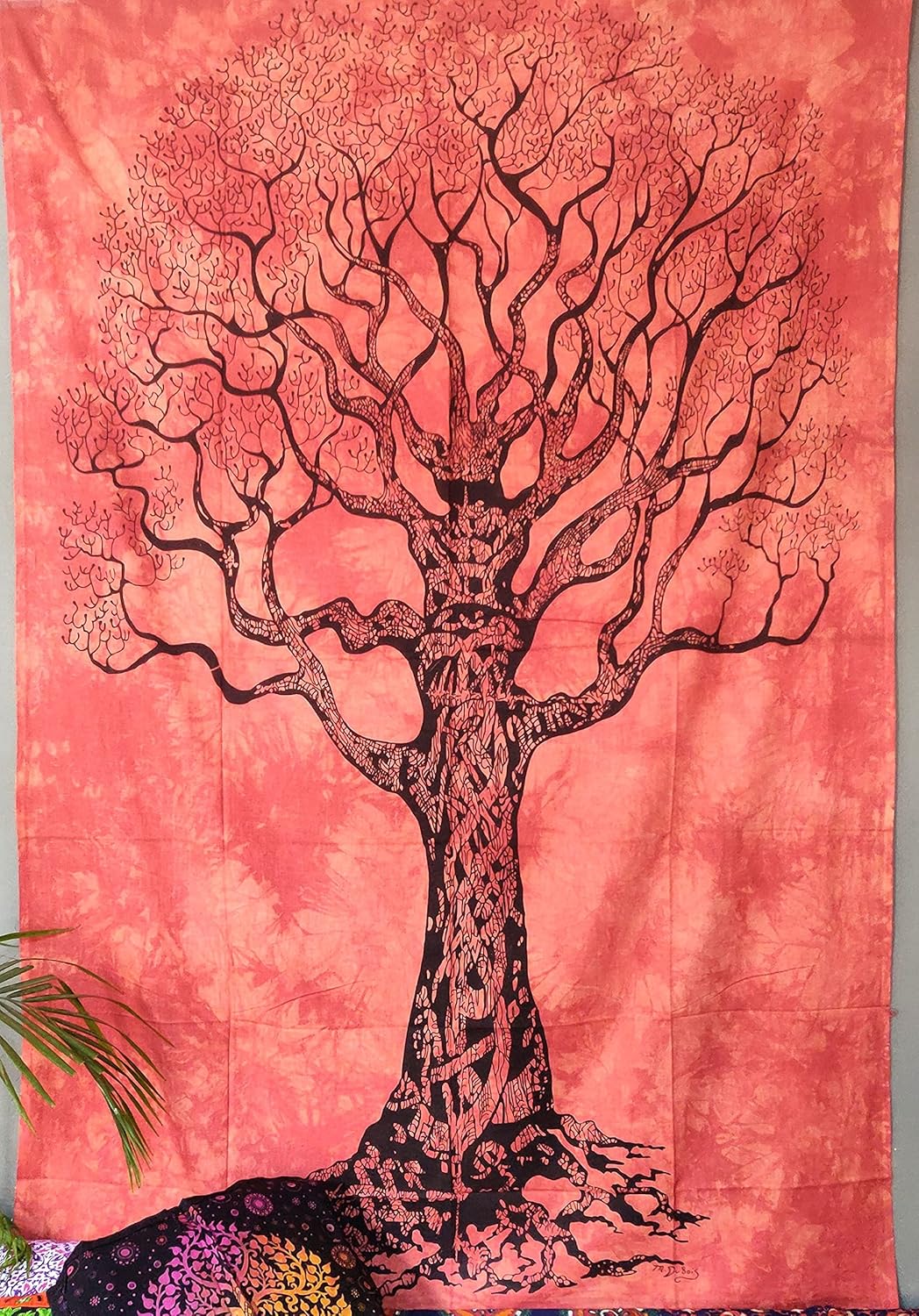 ADALE ICC Trippy Forest Tree of Life Tapestry Wall Hanging Psychedelic ...