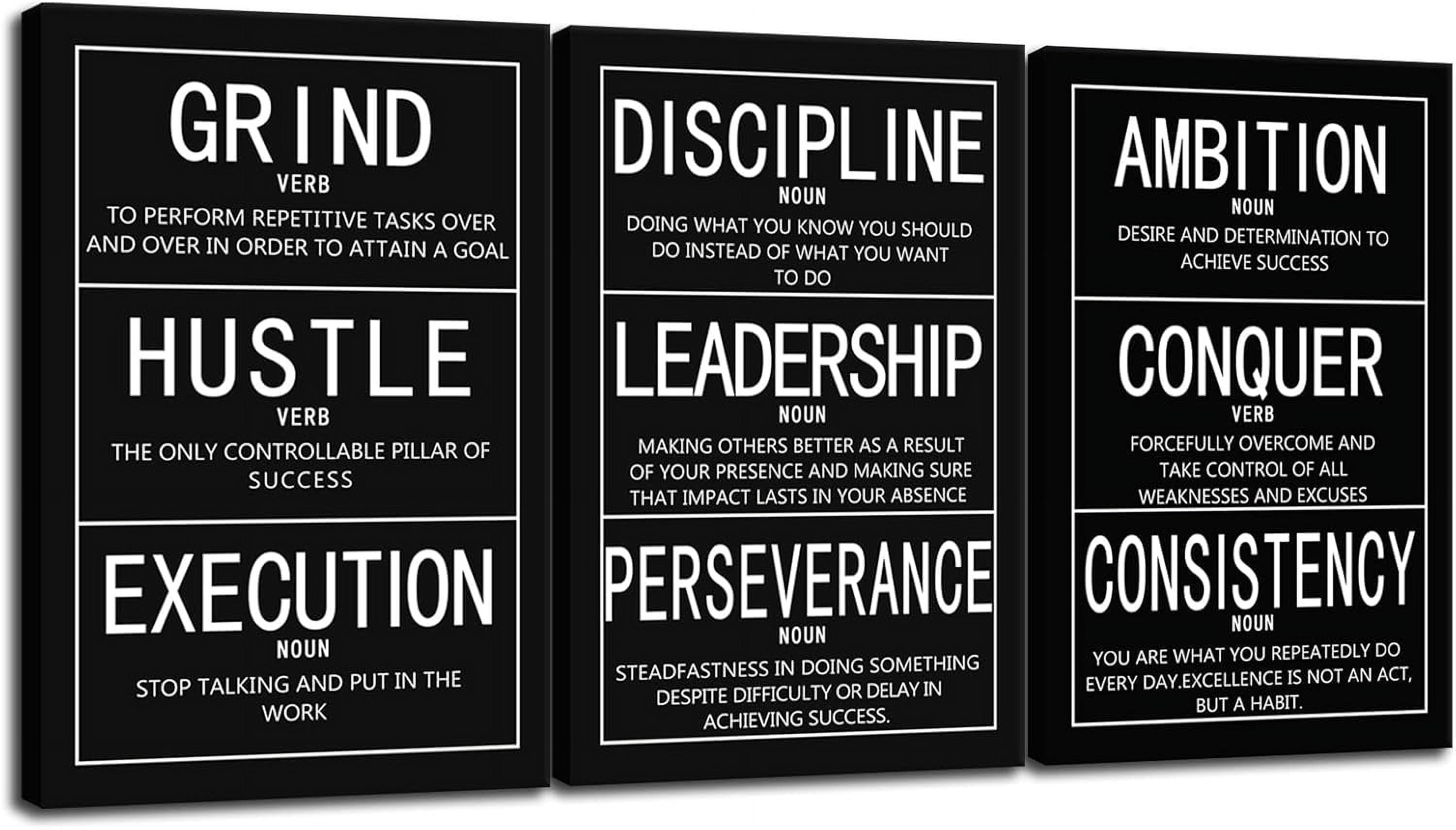 ADALE Inspirational Canvas Wall Art Painting Motivational Entrepreneur ...