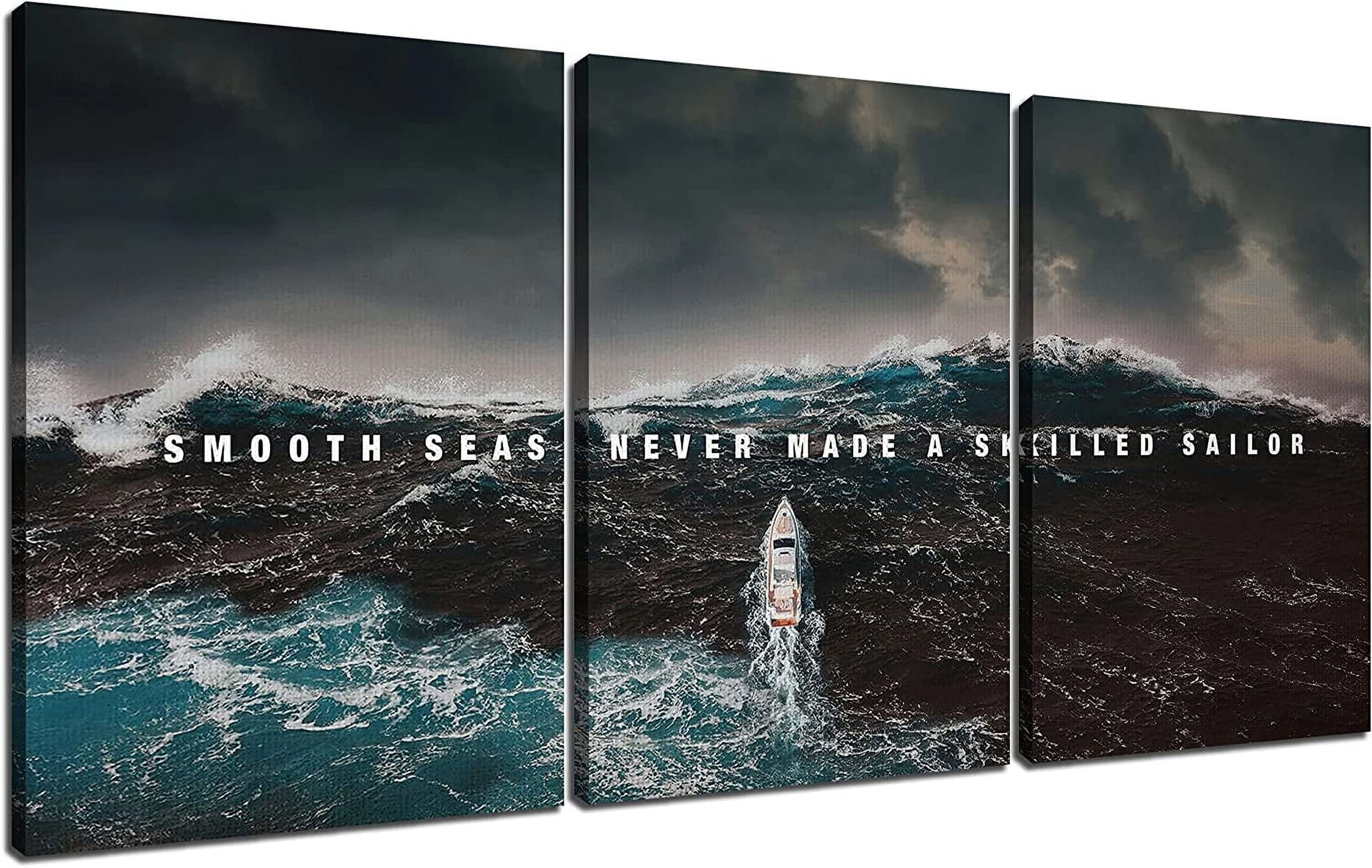 ADALE Inspirational Motivational Quotes Leopard Canvas Poster Leopard ...