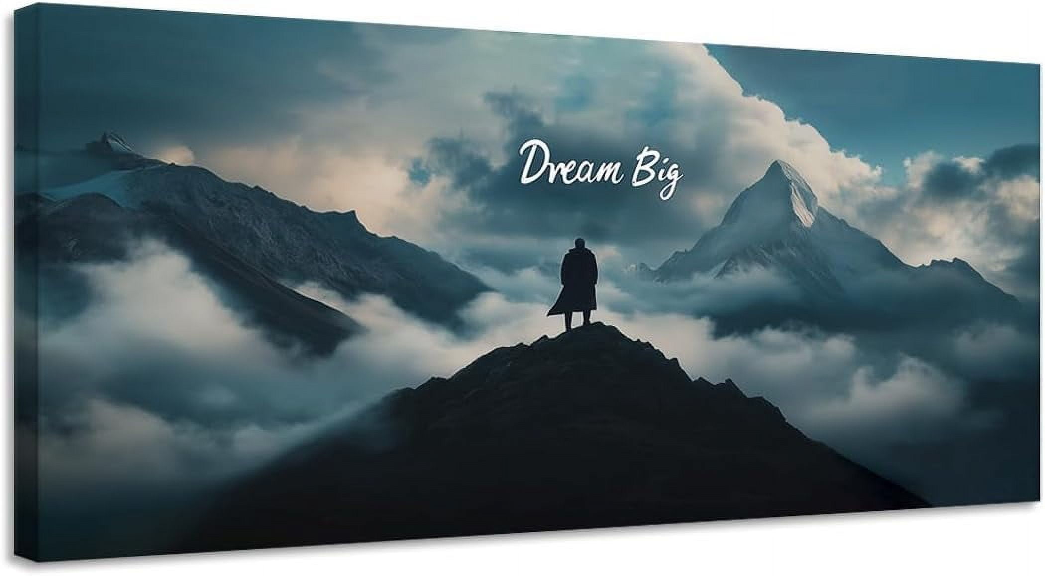 ADALE Inspirational Motivational Quotes Leopard Canvas Poster Leopard ...