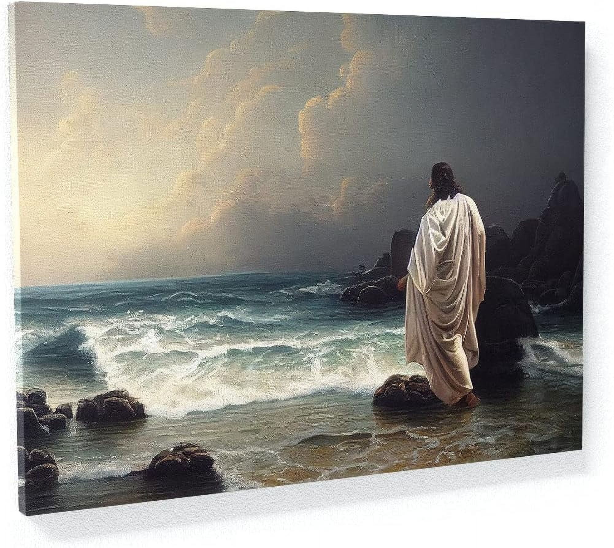 ADALE Jesus 25 Canvas Art Home Decor Wall Art Print Poster Painting ...