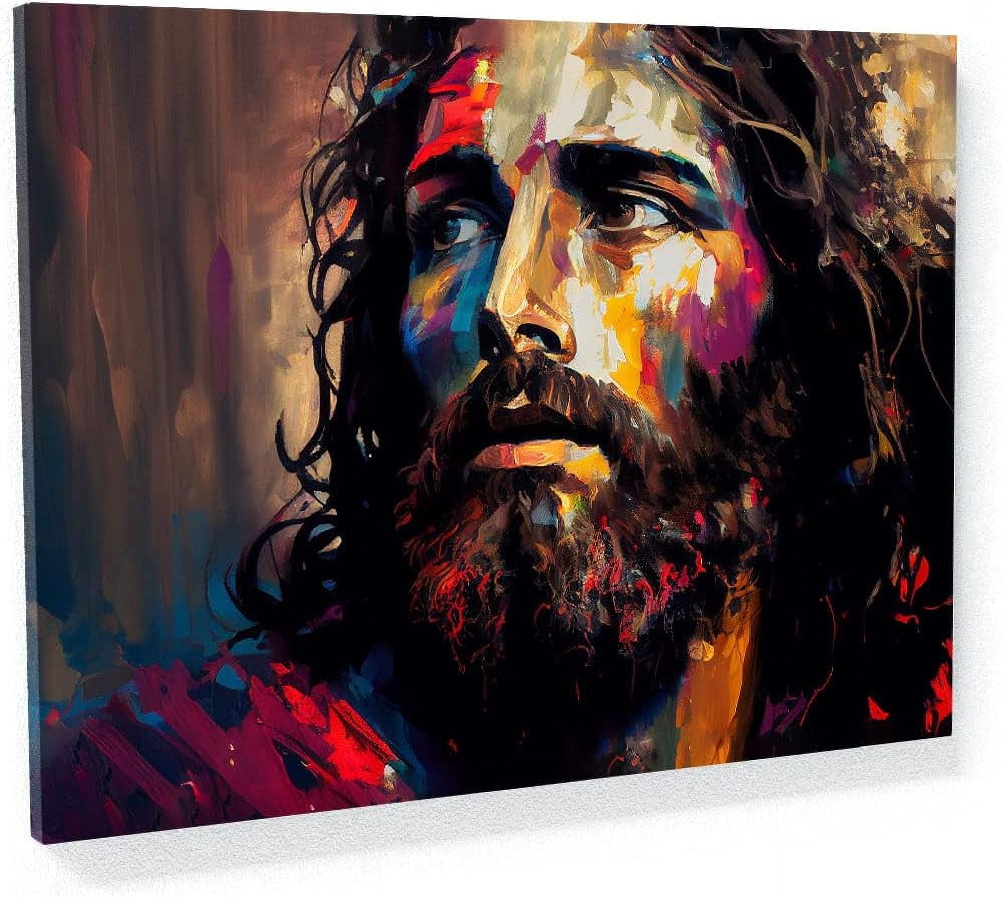 ADALE Jesus 34 Canvas Art Home Decor Wall Art Print Poster Painting ...