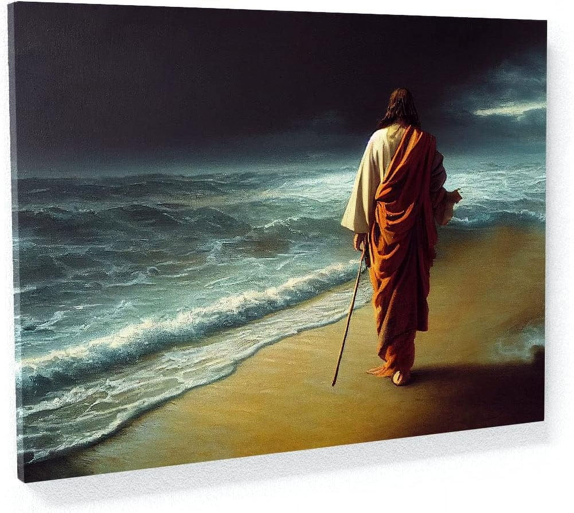 ADALE Jesus 7 Canvas Art Home Decor Wall Art Print Poster Painting ...