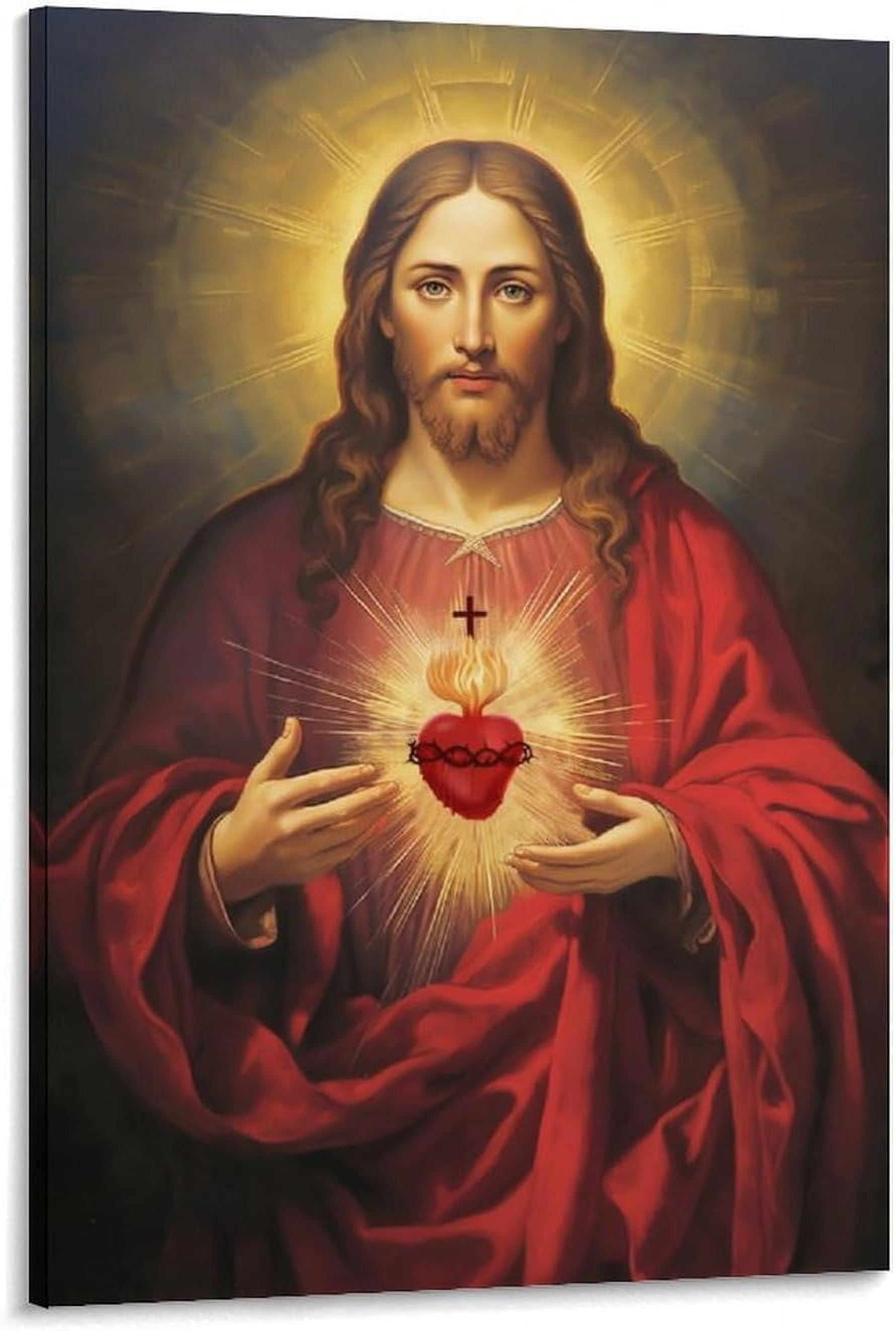 ADALE Jesus Persecution Wall Art Crown of Thorns Christ Poster God Lord ...