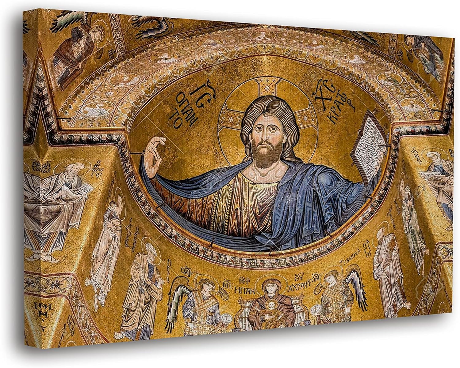 ADALE Jesus Wall Decor, Christian Cross Wall Home Posters, Judah ...