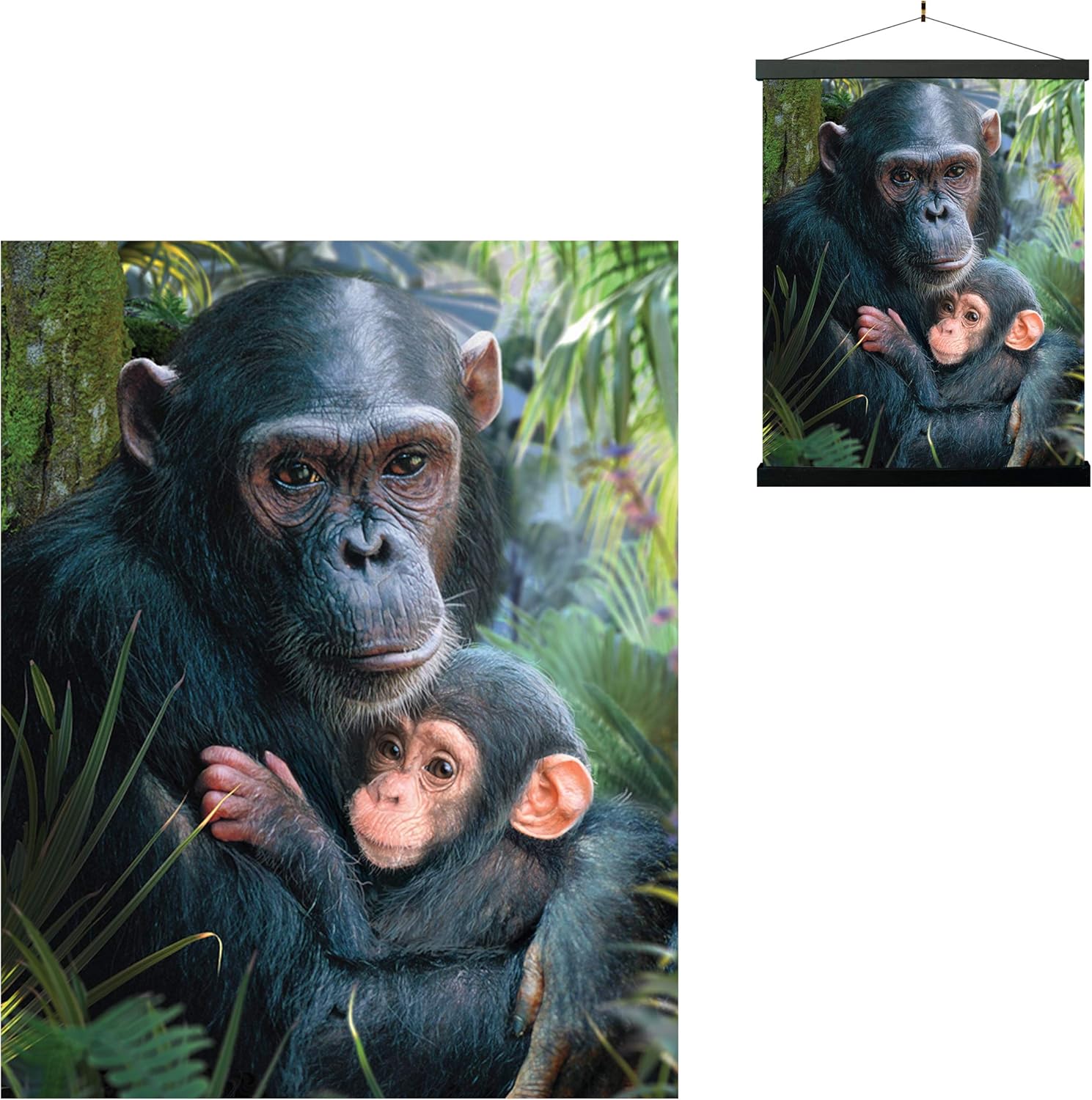 ADALE Lenticular Wall Art Prints - Cute Cuddles from Deluxebase ...