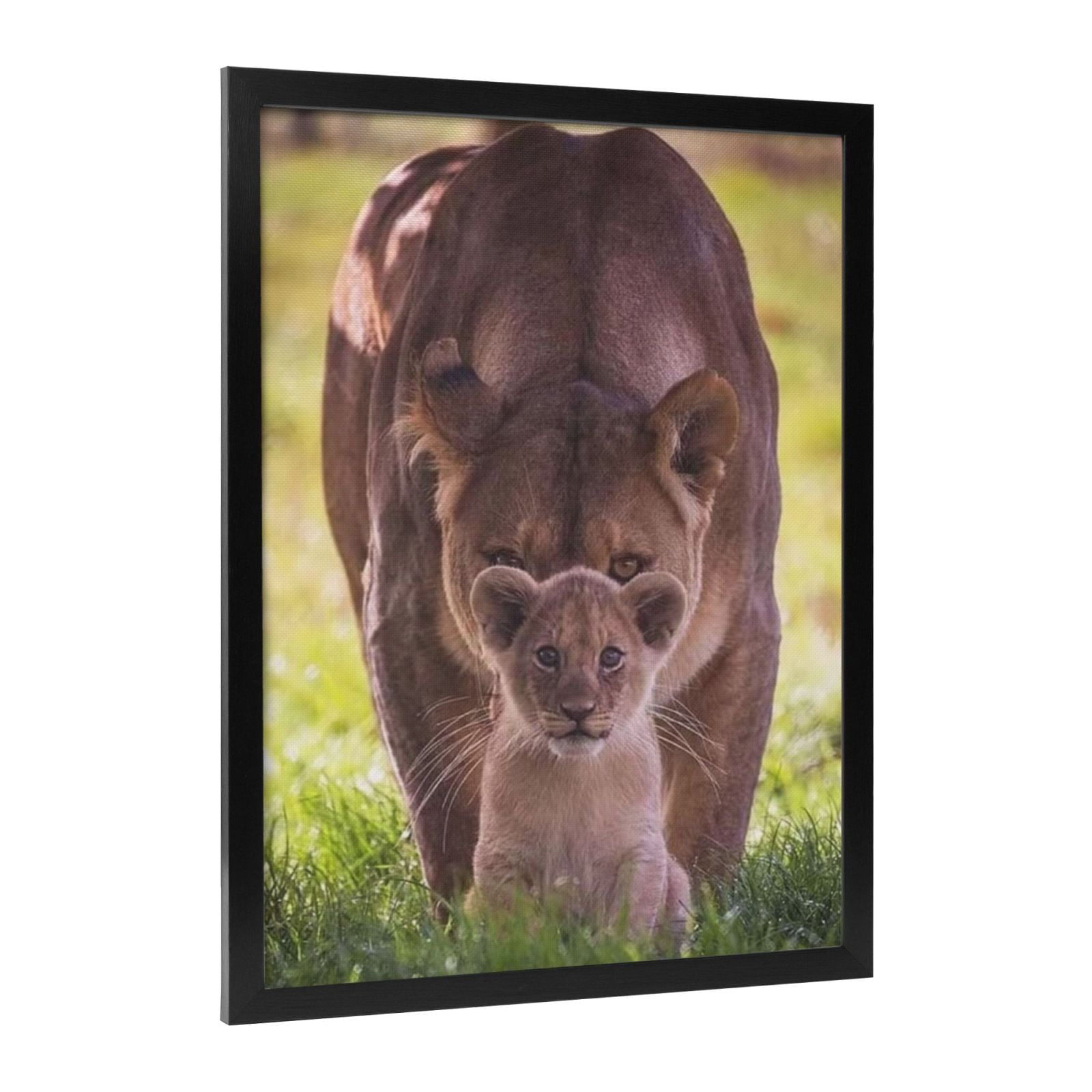 ADALE Master Bedroom Lioness Protect Cub Animal Mother Love Child Gift ...