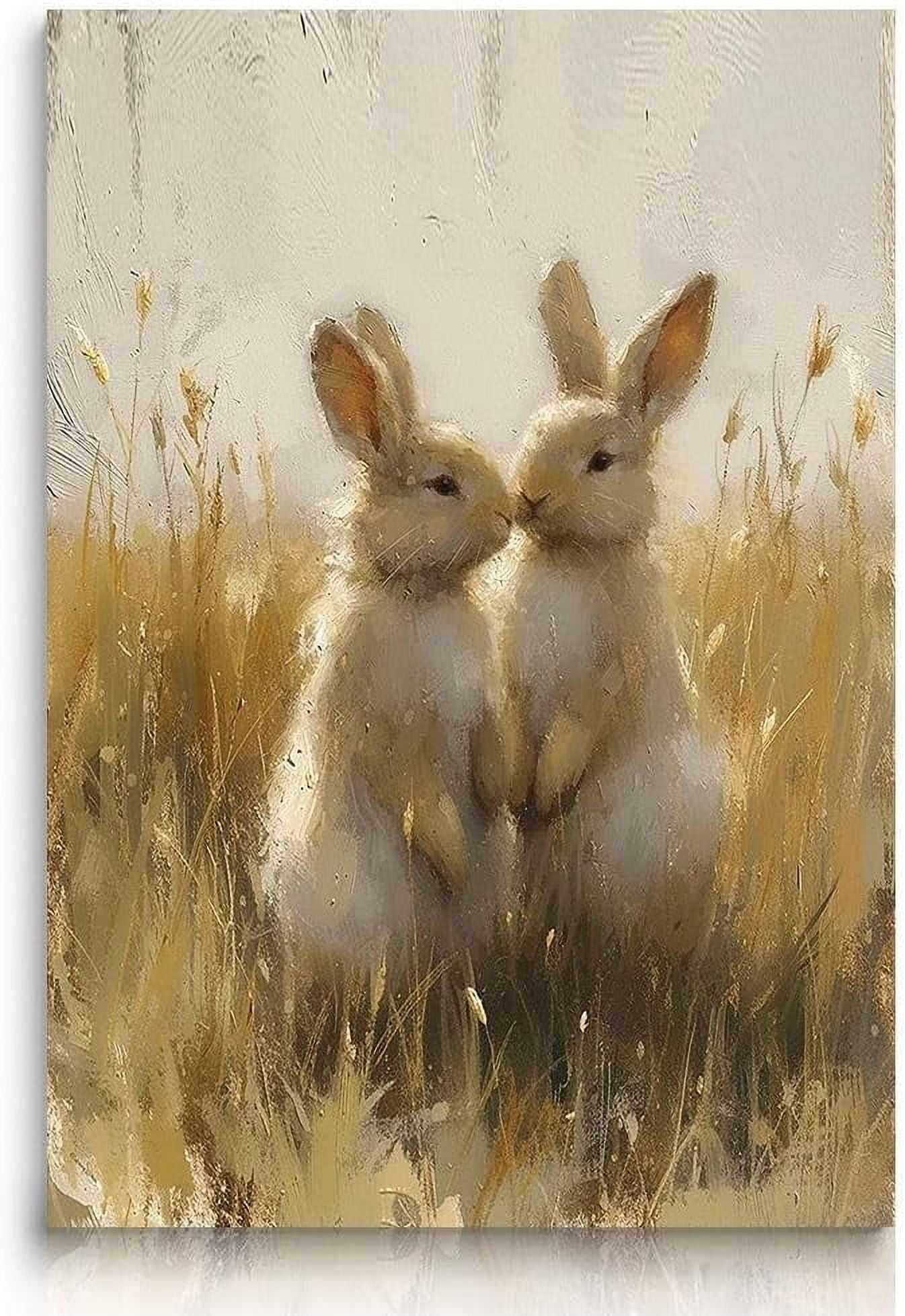 ADALE Nordic Rustic William Morris Fox Wall Art Cute Fox Print Painting ...