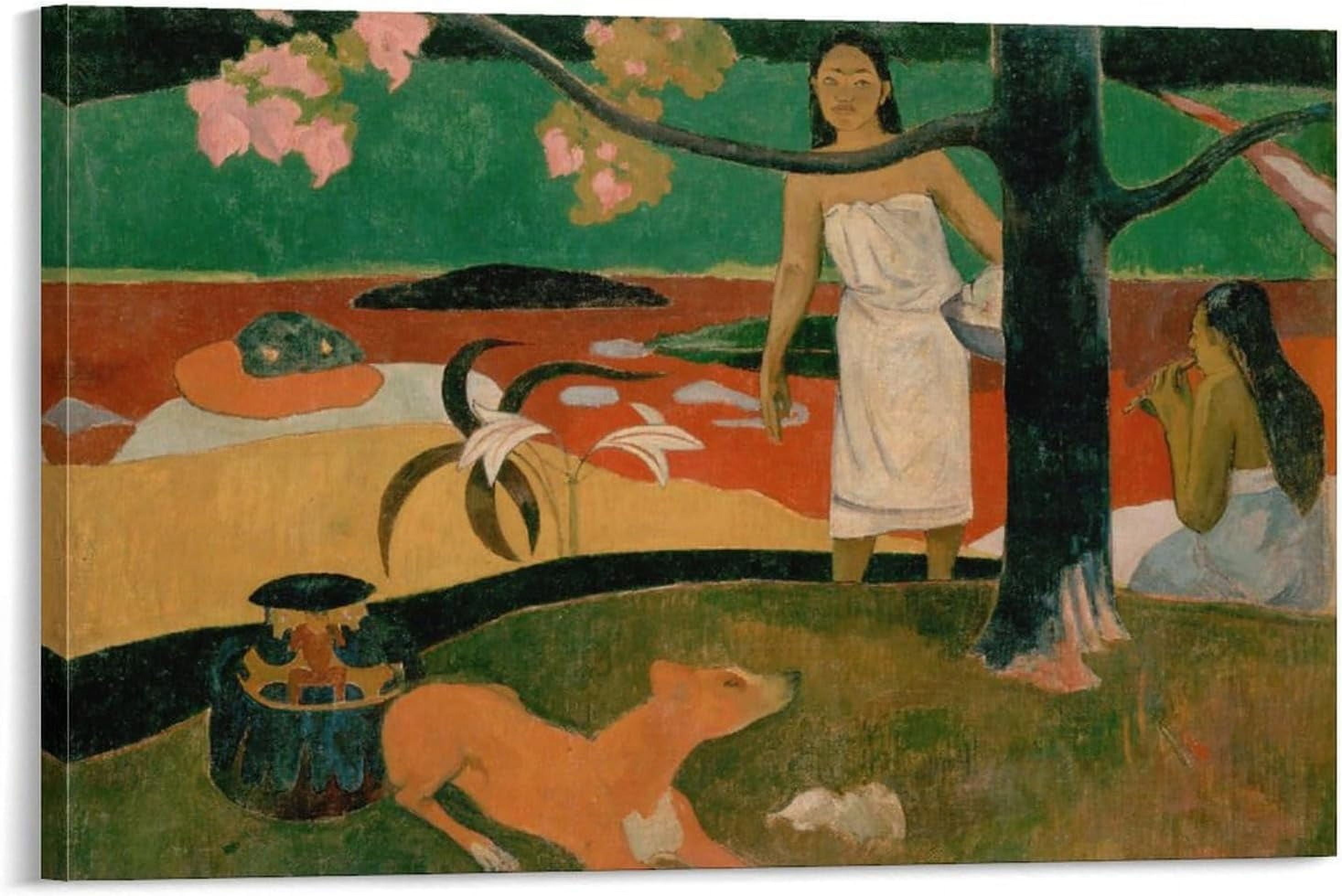 ADALE Paul Gauguin Oil Painting Art Posters Tahitian Landscape ...