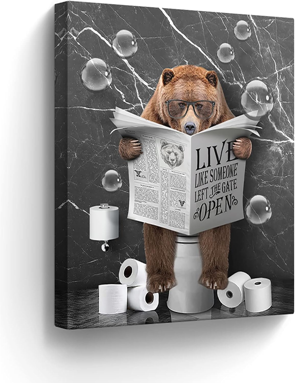 ADALE Pokerspirational Wall Art Ace of Spades Game Motivational Poster ...