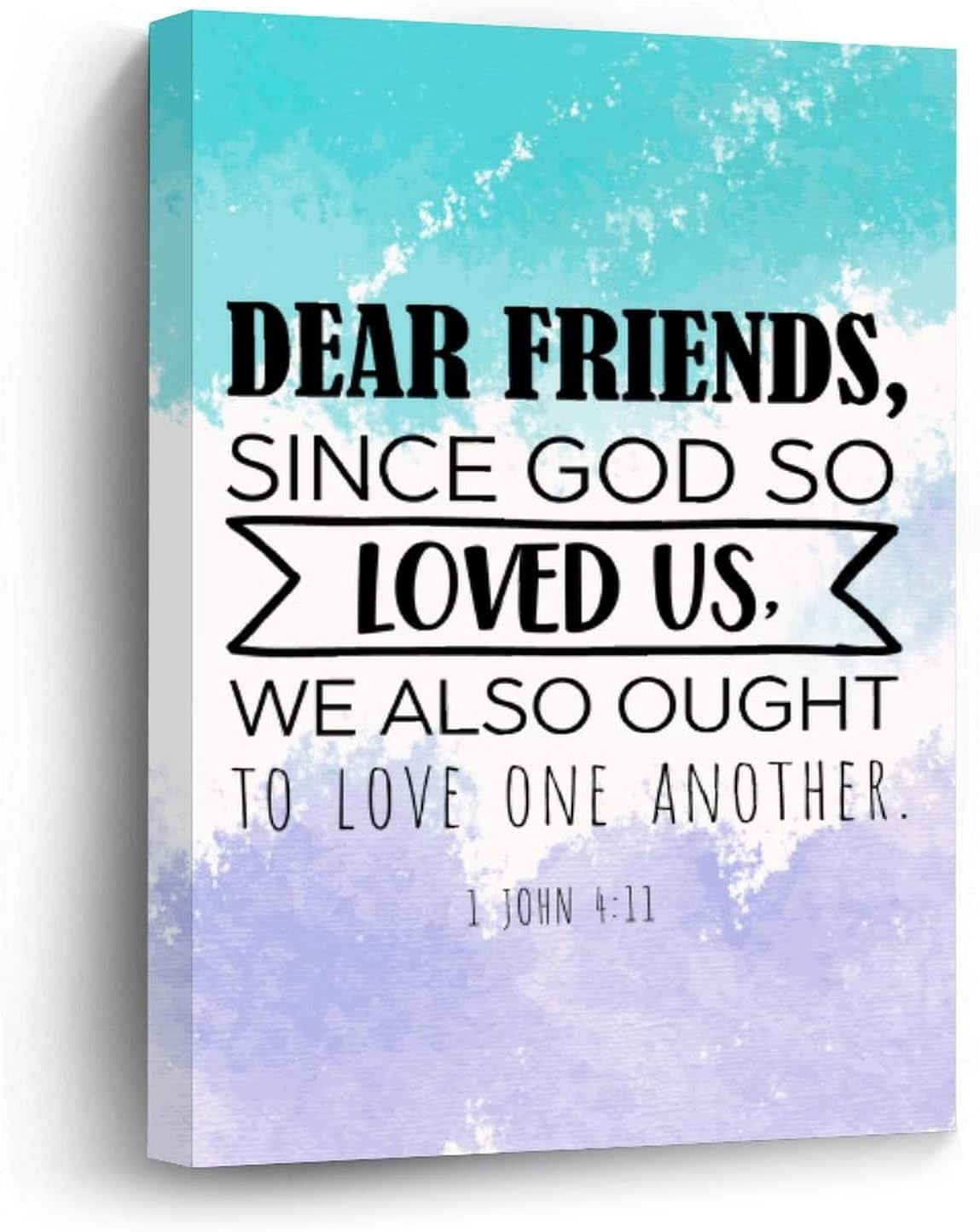 ADALE Psalm 30:2 Lord My God, I Called to You for Help Canvas Hanging ...