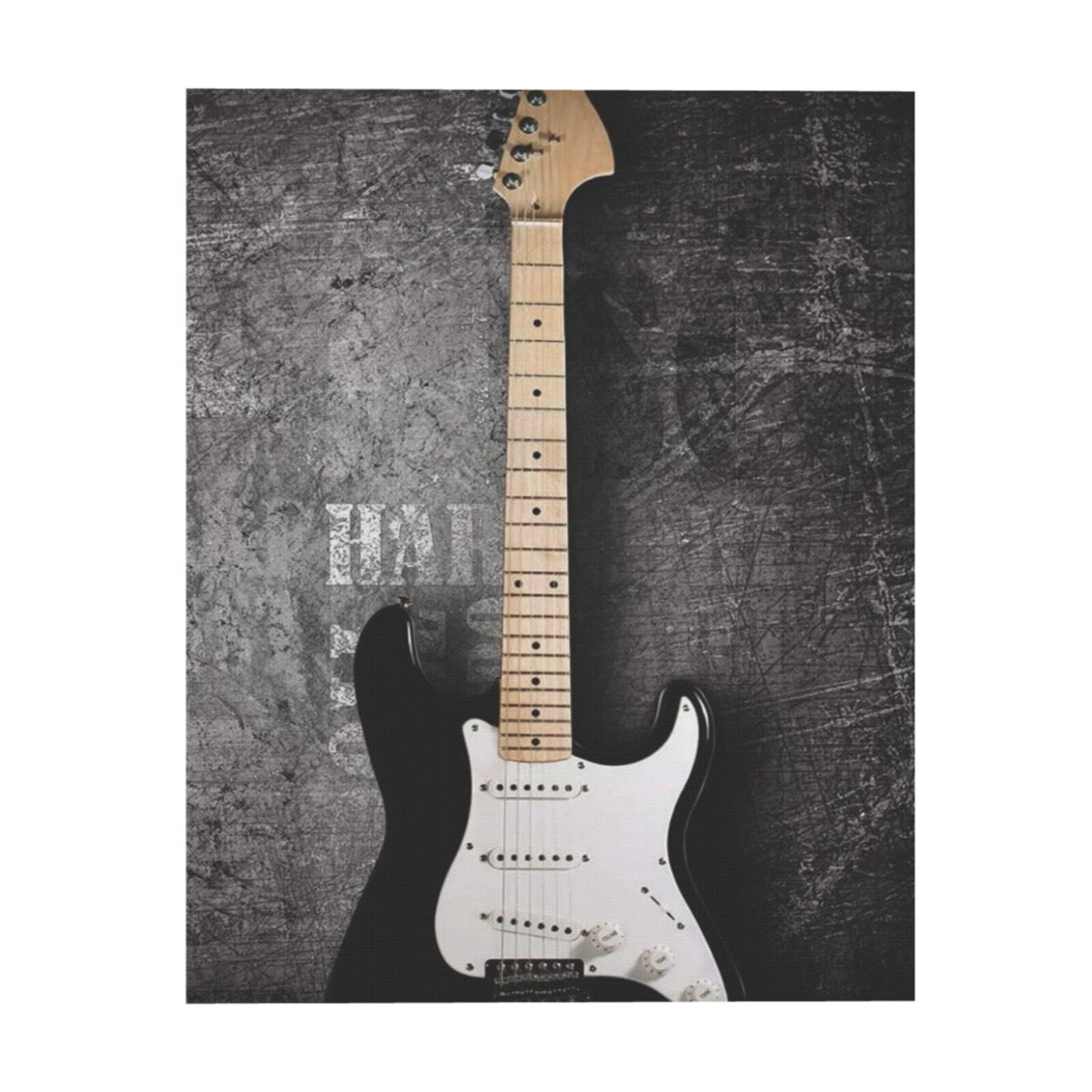 ADALE Vintage Guitar Music Wall Art Canvas Paintings Home Decor Guitar ...