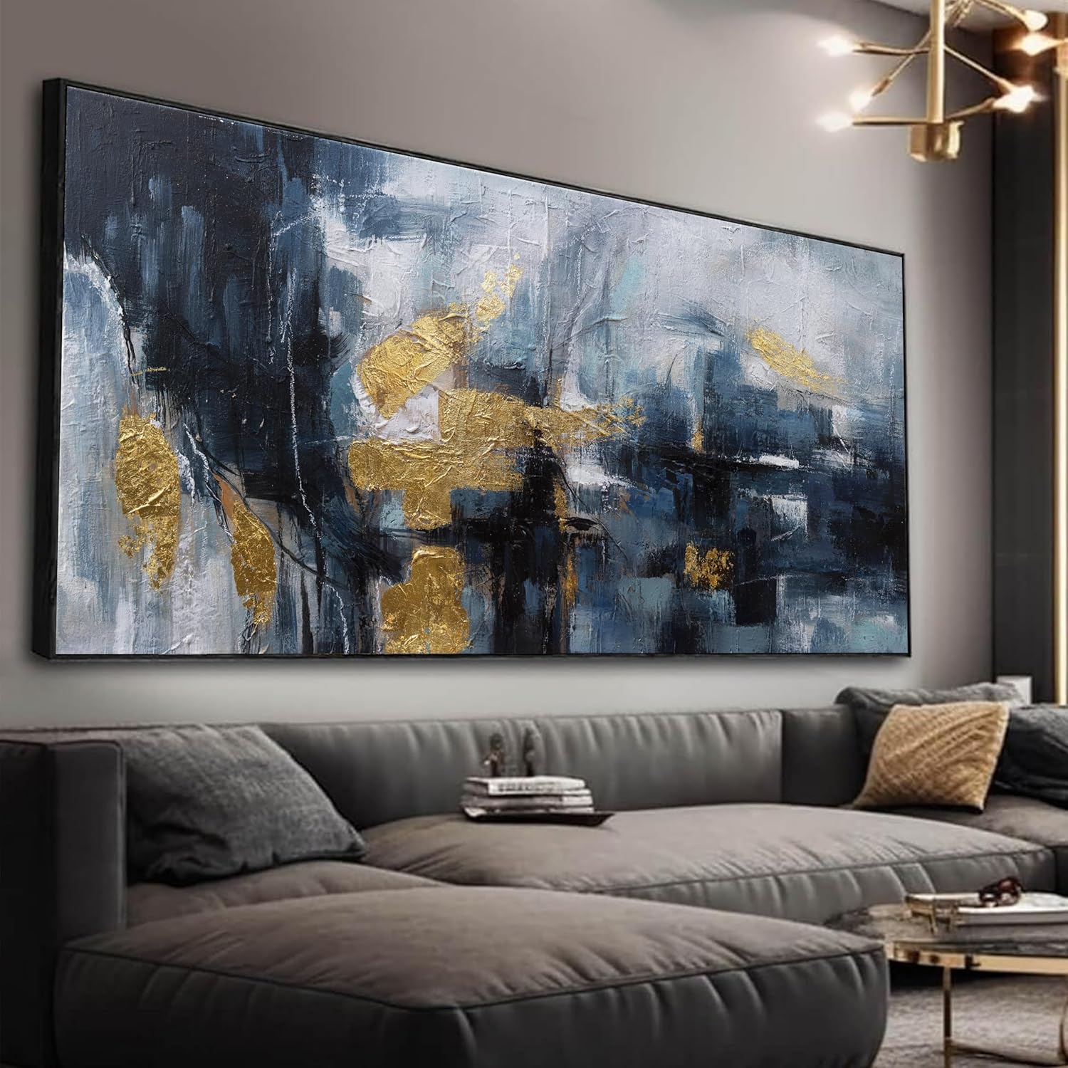 ADALE Wall Art Freedom Highland Cow Pictures Painting Wild Animal ...