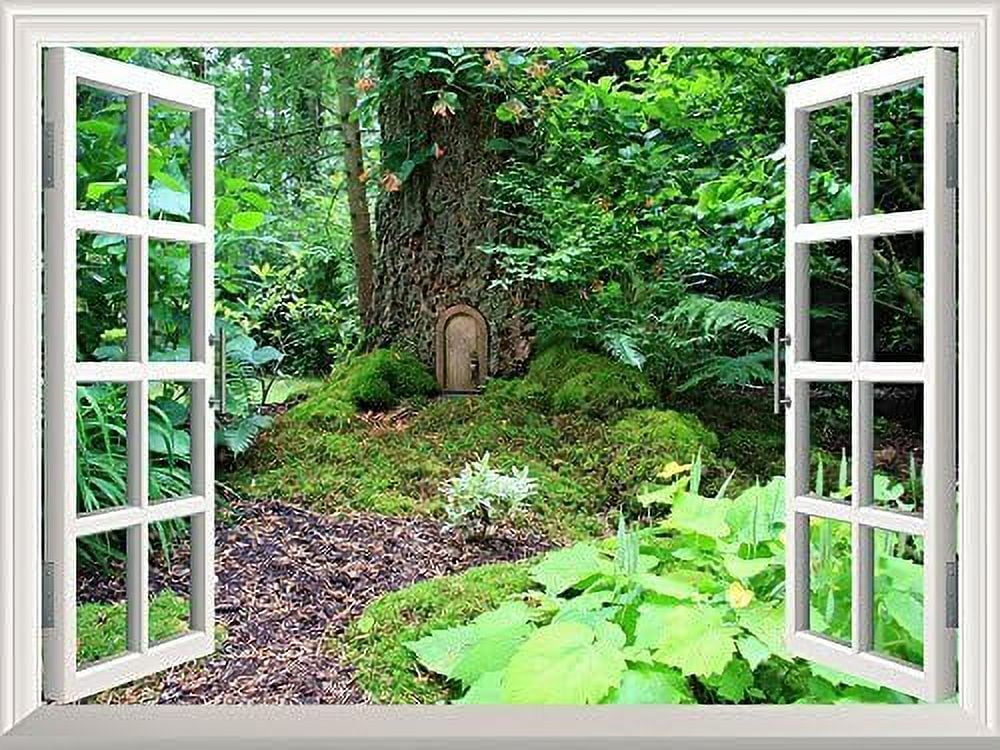 ADALE Wall Art/Wall Mural Print Painting Posters Elf Treehouse in The ...