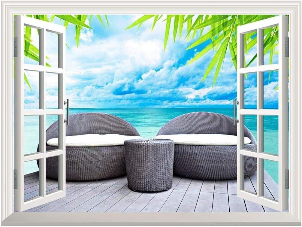 ADALE Wall Art/Wall Mural Print Painting Posters Vacation Concept ...