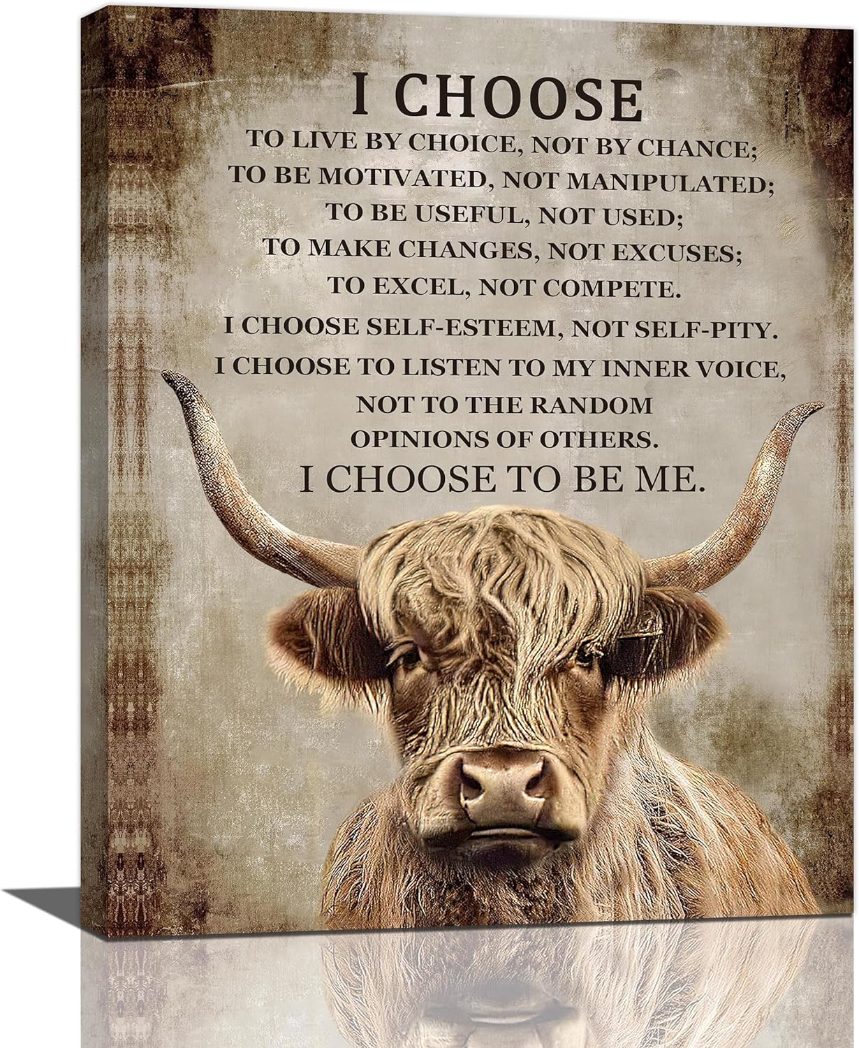 ADALE Wolf Wall Art Northern Lights Wolf Poster Pictures Wall Decor ...