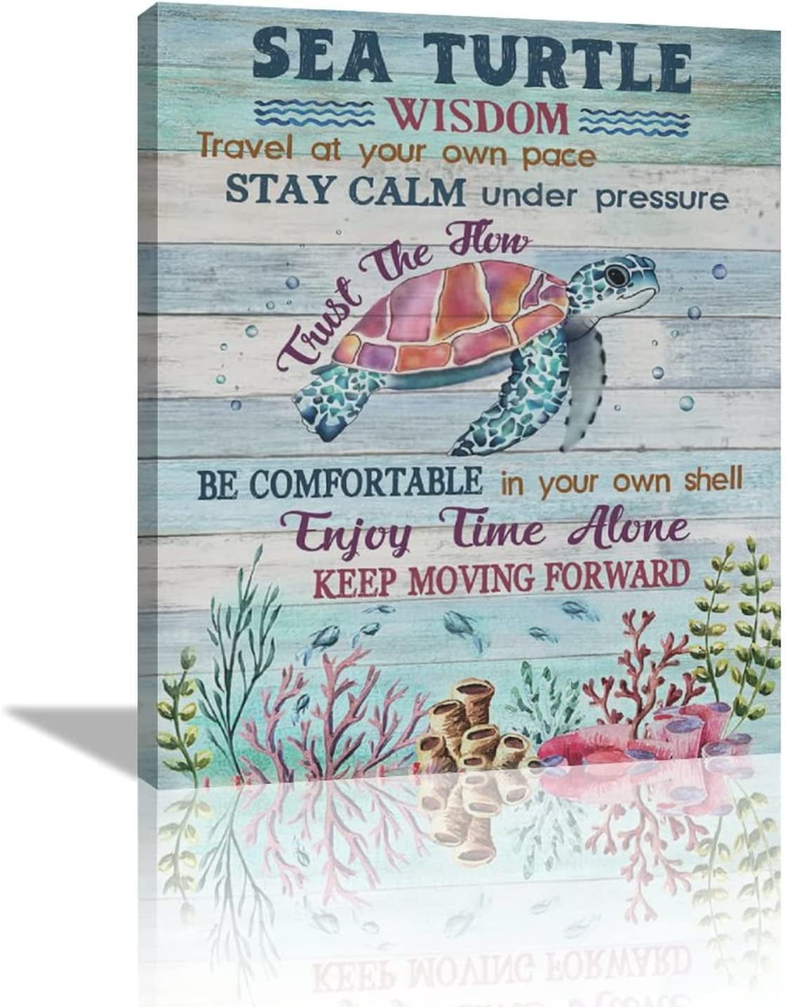 ADALE Wolf Wall Art Northern Lights Wolf Poster Pictures Wall Decor ...