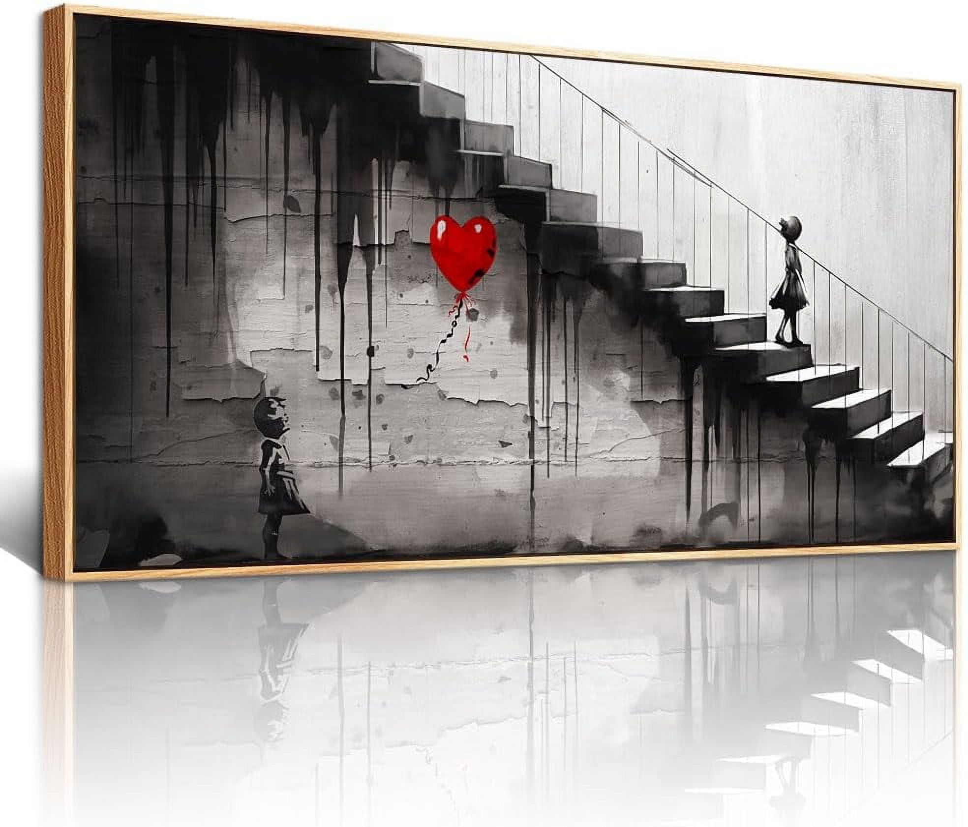 ADALE Wood Framed Wall Art For Living Room Wall Decor For Office ...