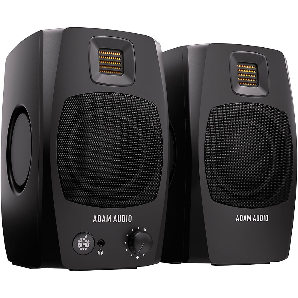 Adam Audio D3V Desktop Monitors, Black - Walmart.com