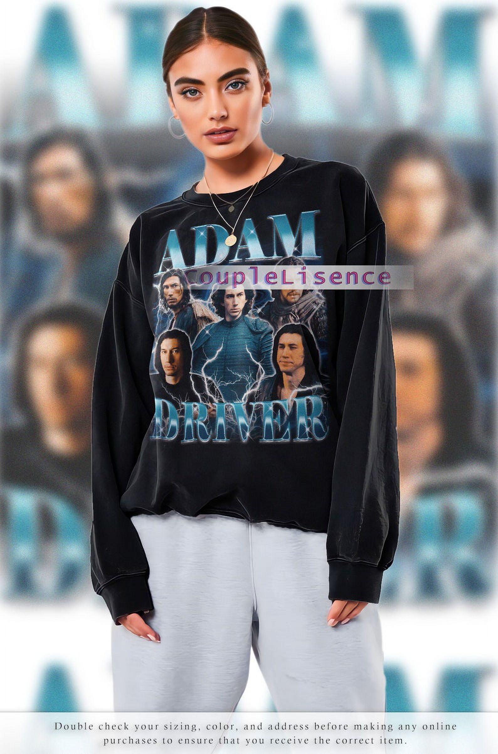 ADAM DRIVER Vintage Sweatshit, Adam Driver Homage Sweater Adam Driver ...