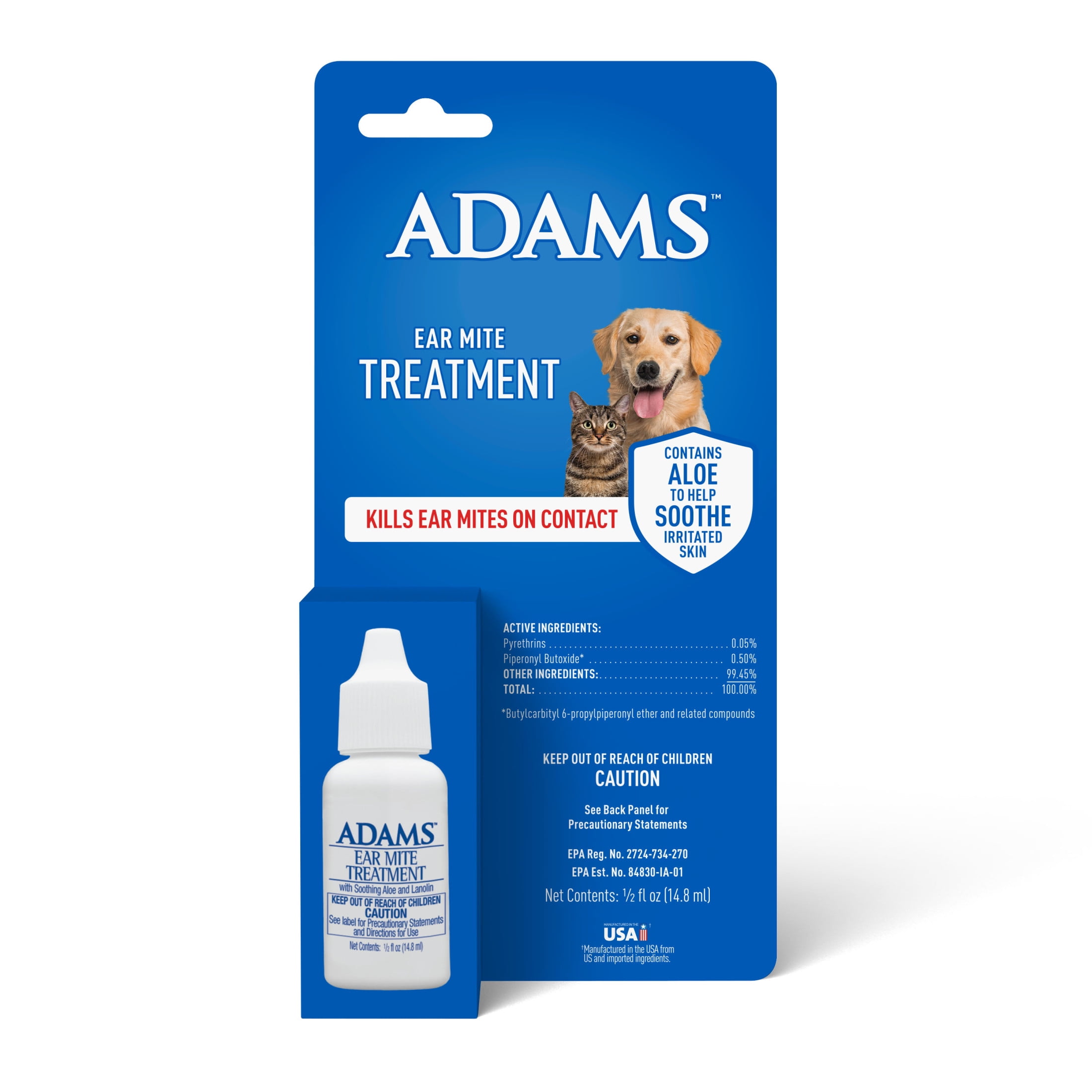 Tick Treatment Ear Mites In Dogs Treatment Walmart Ear mite treatment ...