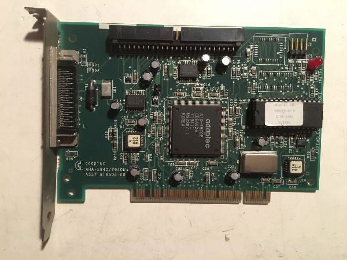 ADAPTEC AHA-2940, 566506-00 PCI SCSI CONTROLLER, FCCID: FGTAHA2940-42 ...