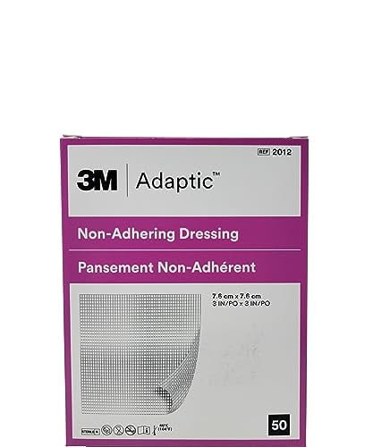 ADAPTIC Non-Adhering Dressing - Sterile 3" x 3" - 50/Bx - Walmart.com